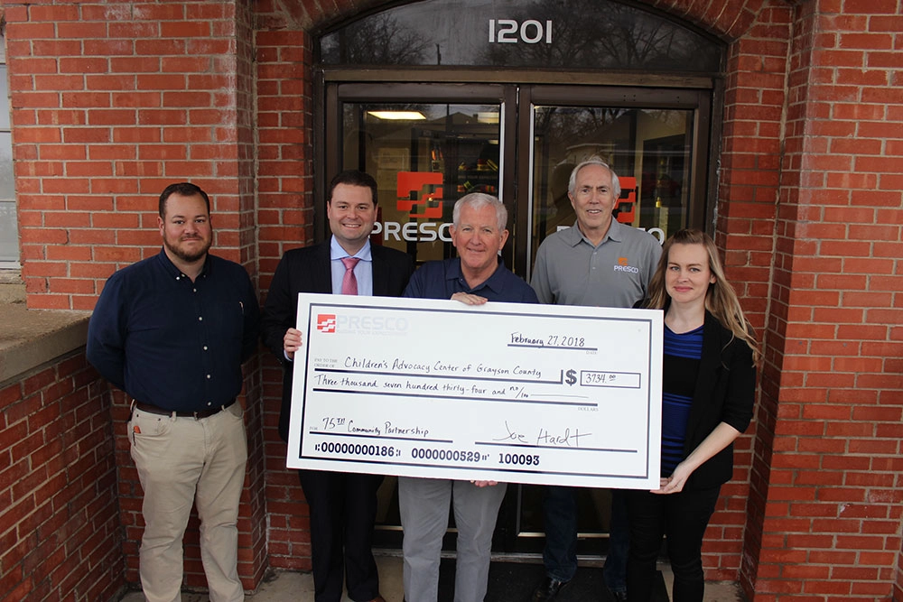 PRESCO GIVES BACK TO CELEBRATE 75 YEARS