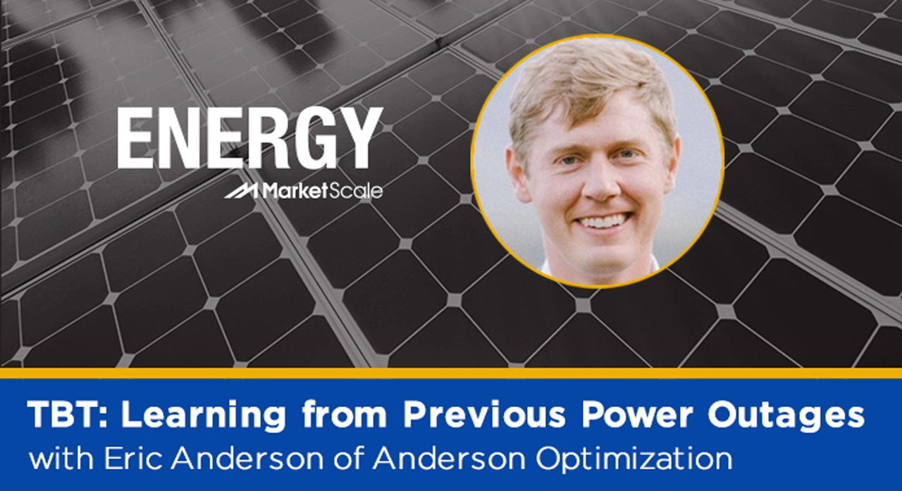 TBT: Learning from Previous Power Outages with Eric Anderson of ...