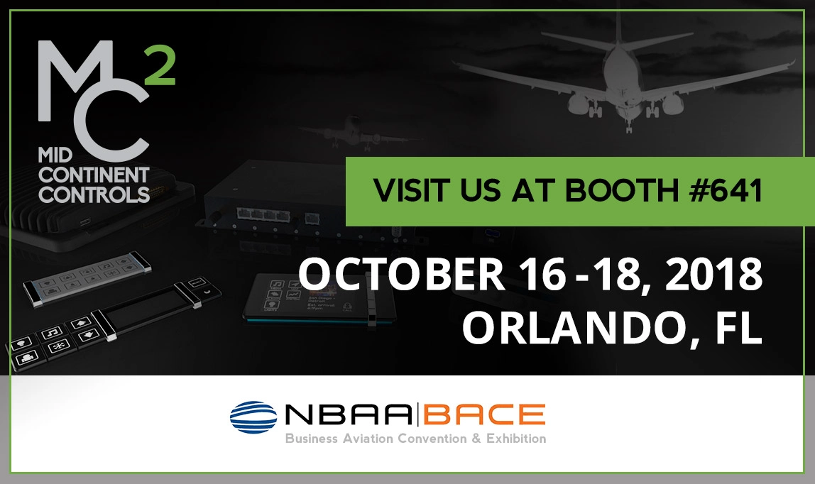 Mid Continent Controls to Attend NBAA-BACE 2018