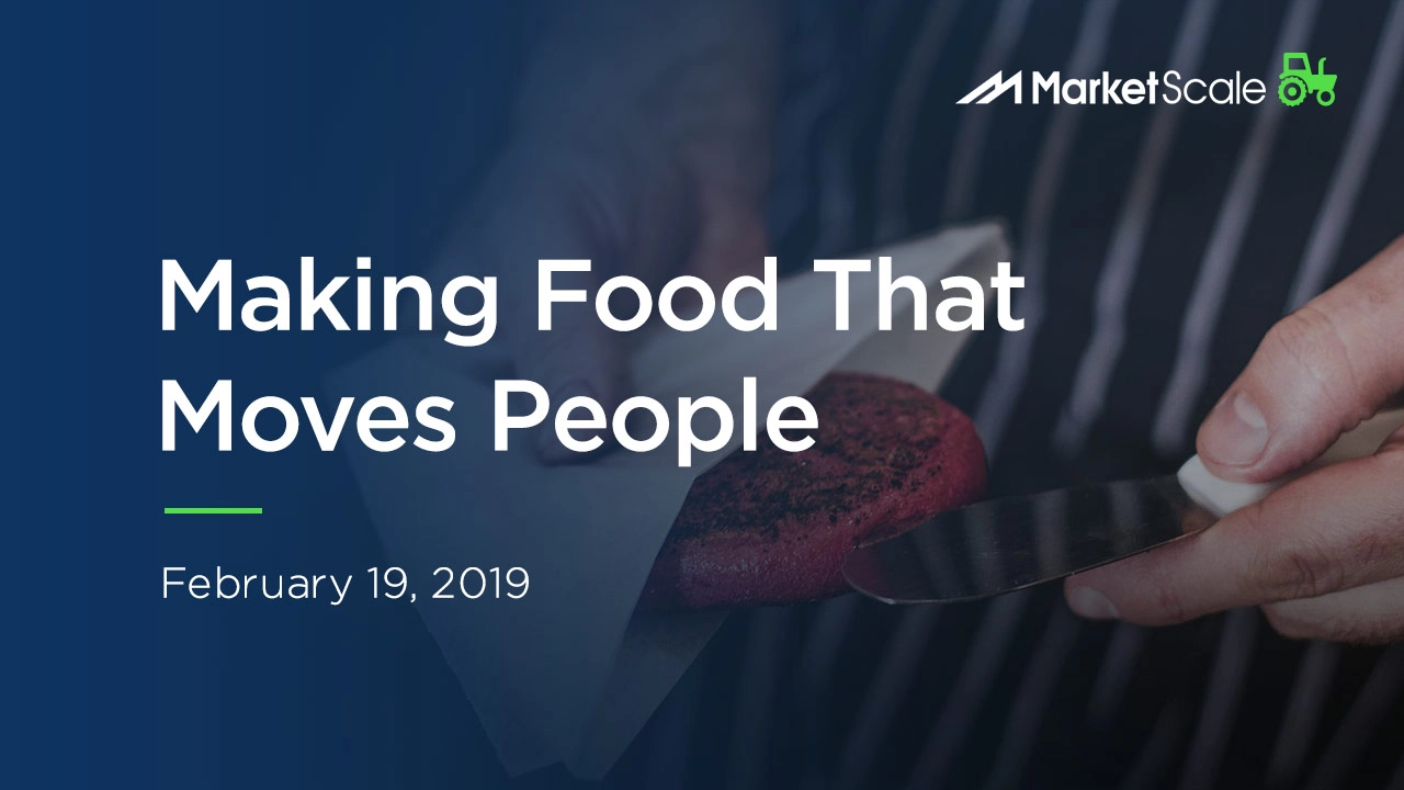 Making Food That Moves People