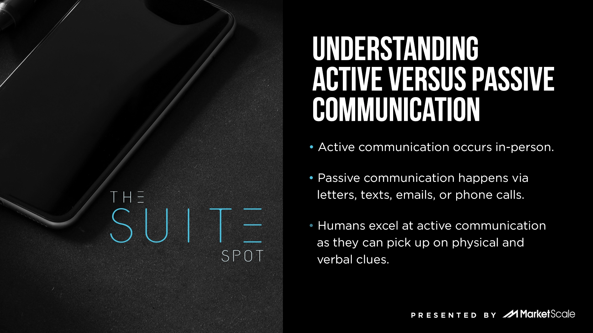 Understanding Active Versus Passive Communication