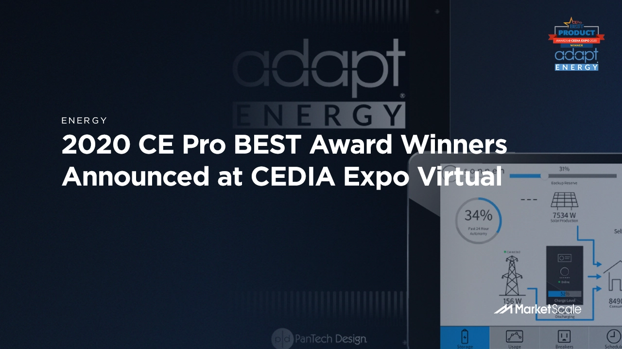 2020 CE Pro BEST Award Winners Announced at CEDIA Expo Virtual