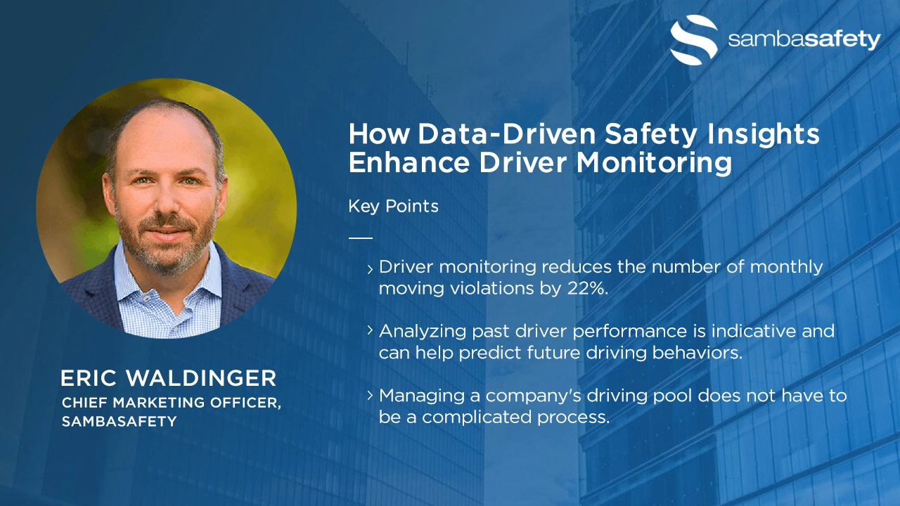 Data Driven Safety Insights And Driver Monitoring