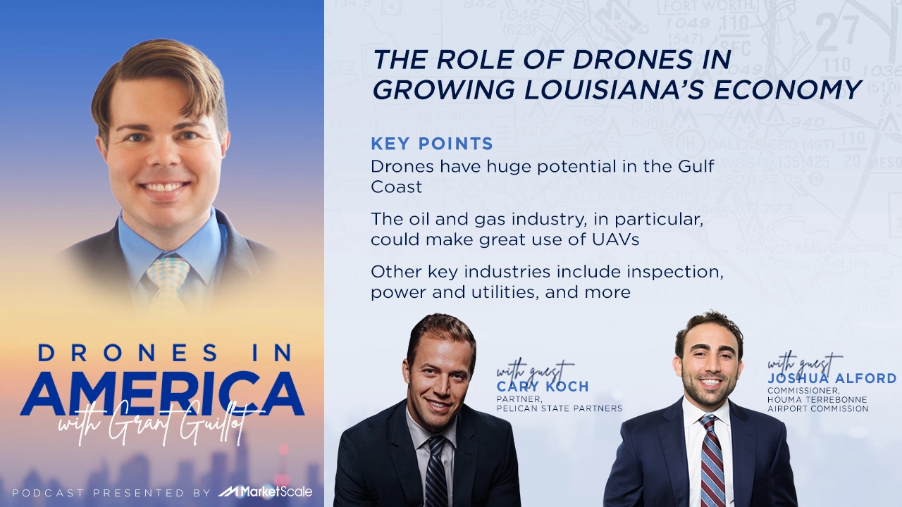 The Role of Drones in Growing Louisiana’s Economy