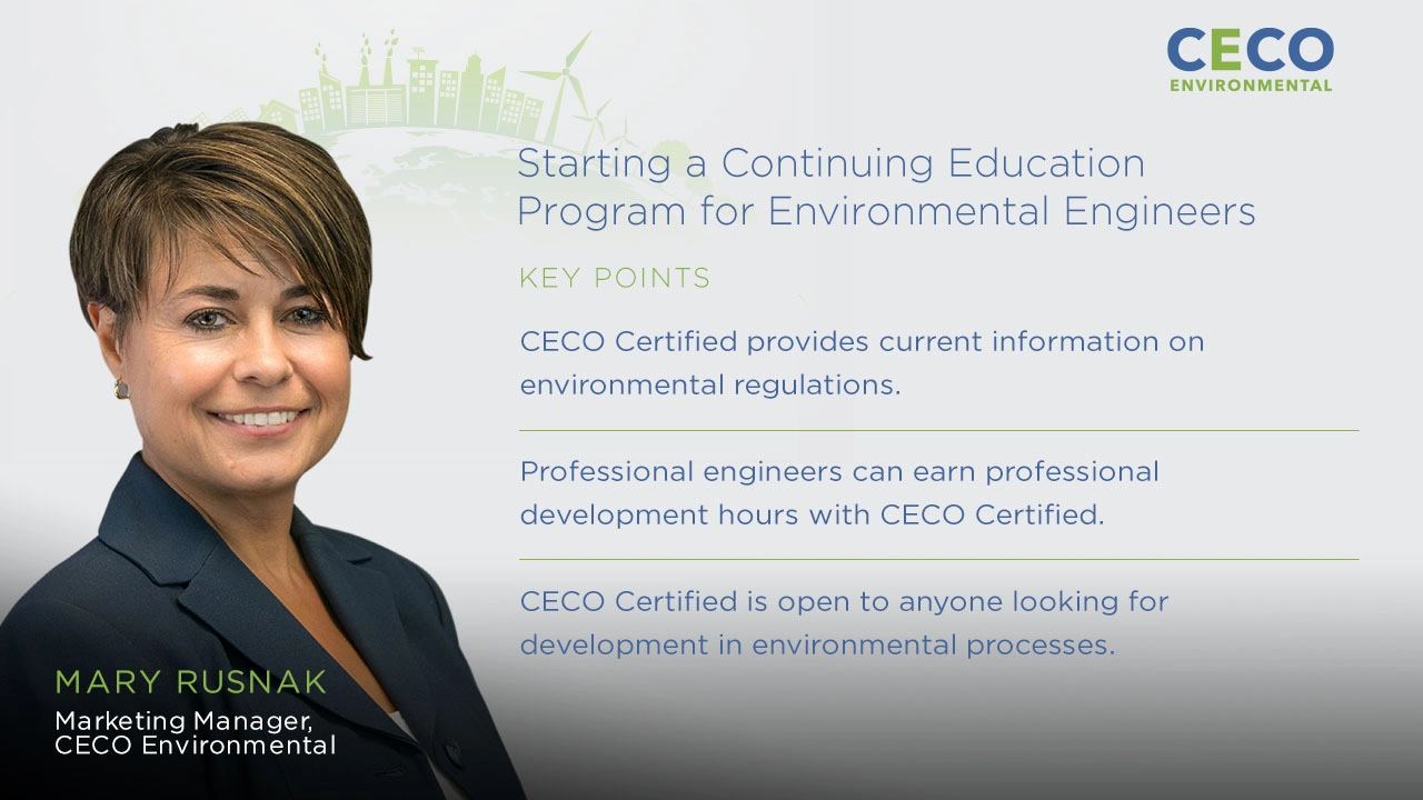 Starting a Continuing Education Program for Environmental Engineers