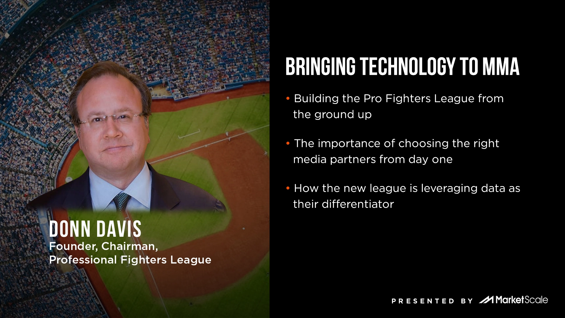 Bringing Technology and Live Interaction to MMA