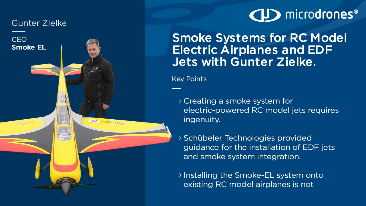 Smoke Systems for RC Model Electric Airplanes and EDF Jets.