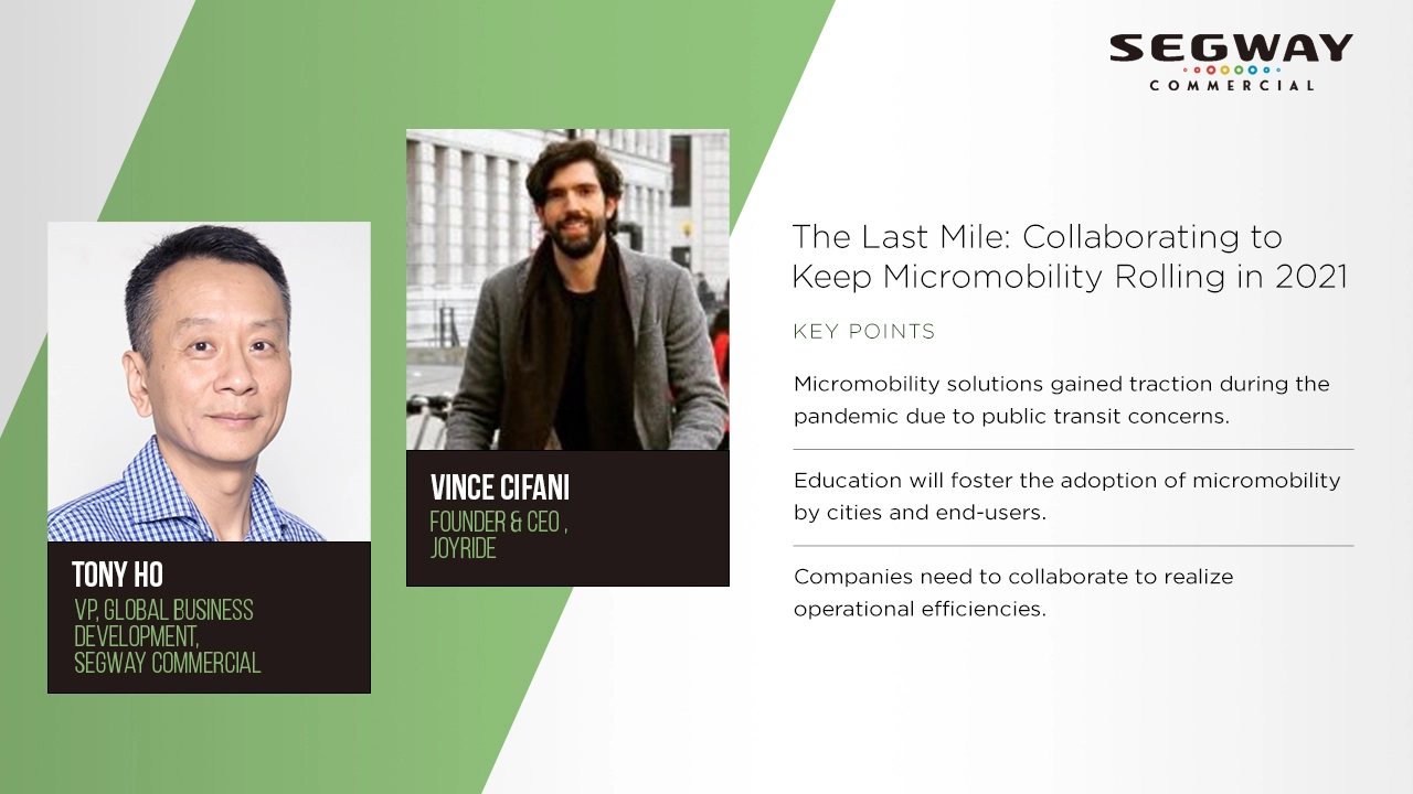 The Last Mile: Collaborating to Keep Micromobility Rolling in 2021 - MarketScale