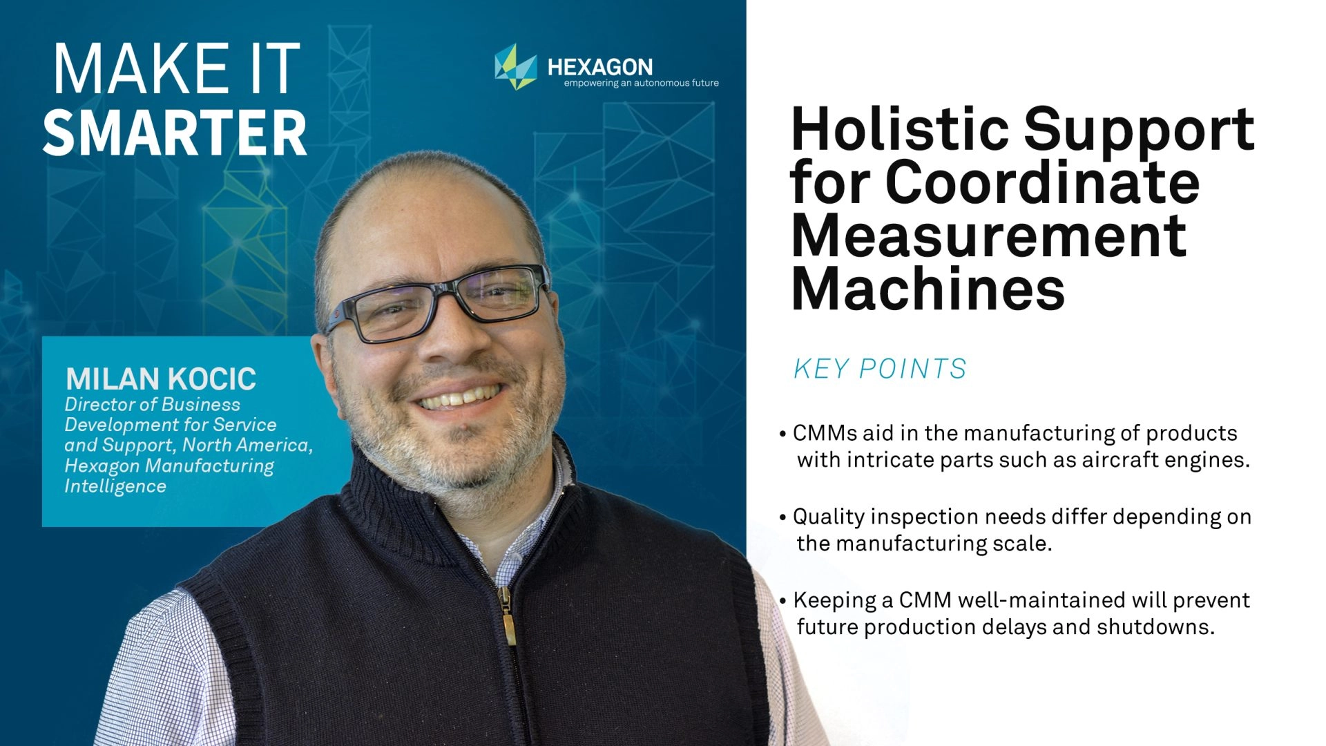 Holistic Support for Coordinate Measurement Machines