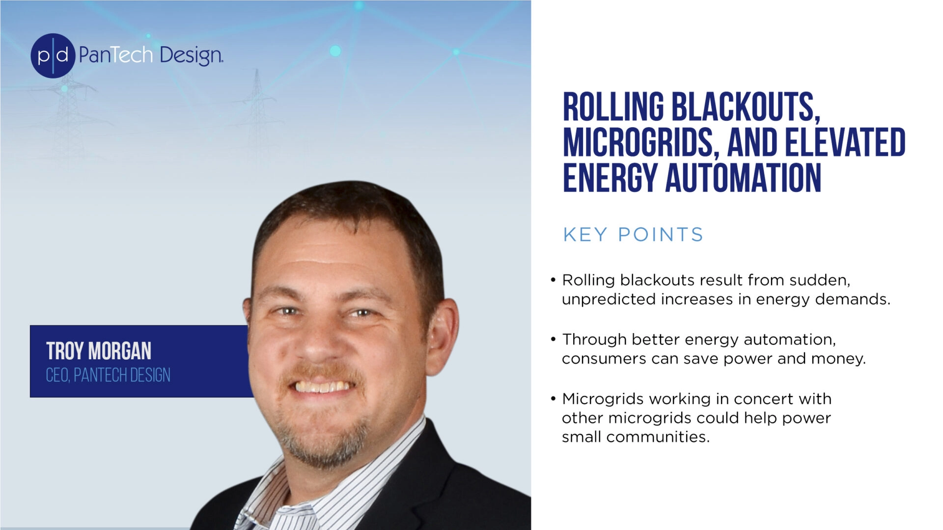 Adapt Energy: Rolling Blackouts, Microgrids, and Elevated Energy Automation