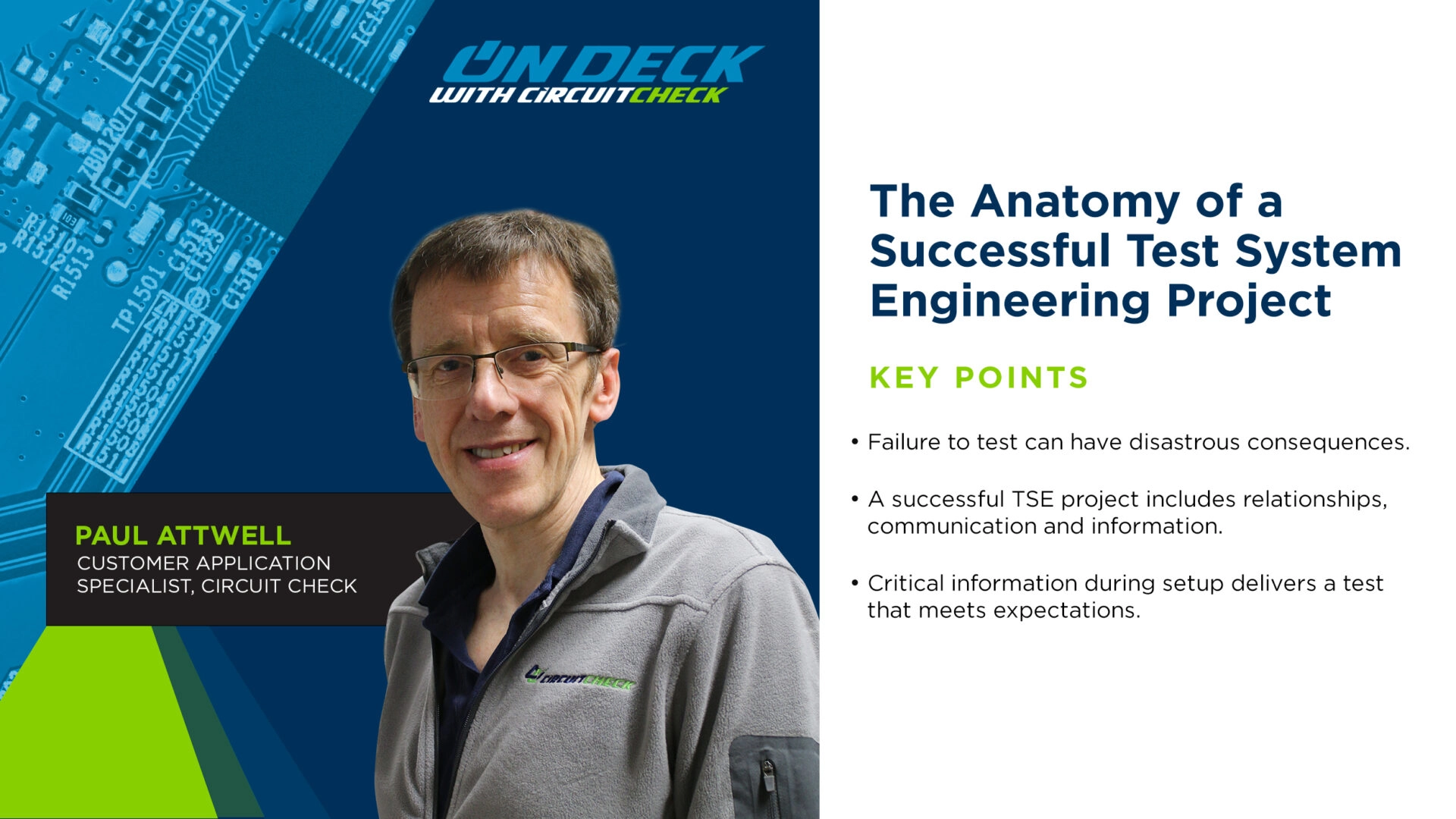On Deck with Circuit Check: The Anatomy of a Successful Test System ...