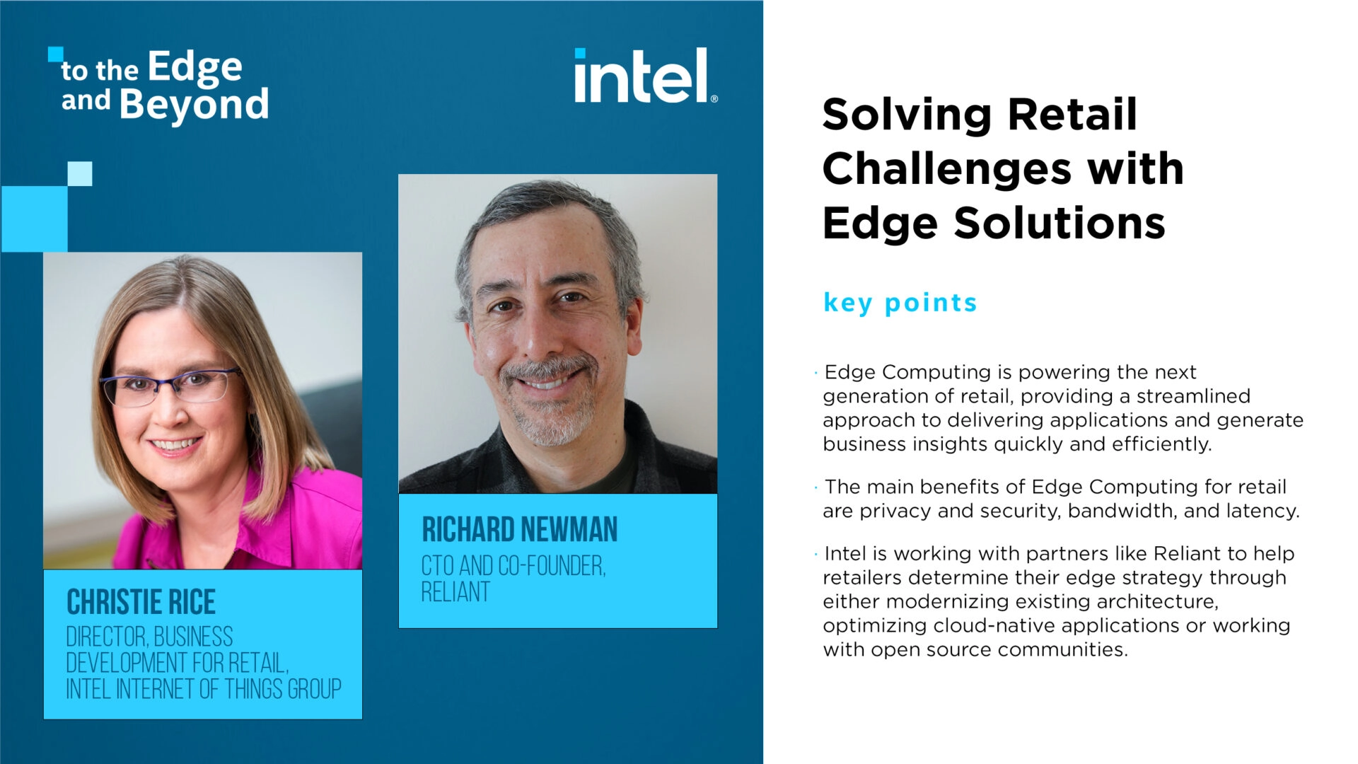 Solving Retail Problems with Edge Solutions