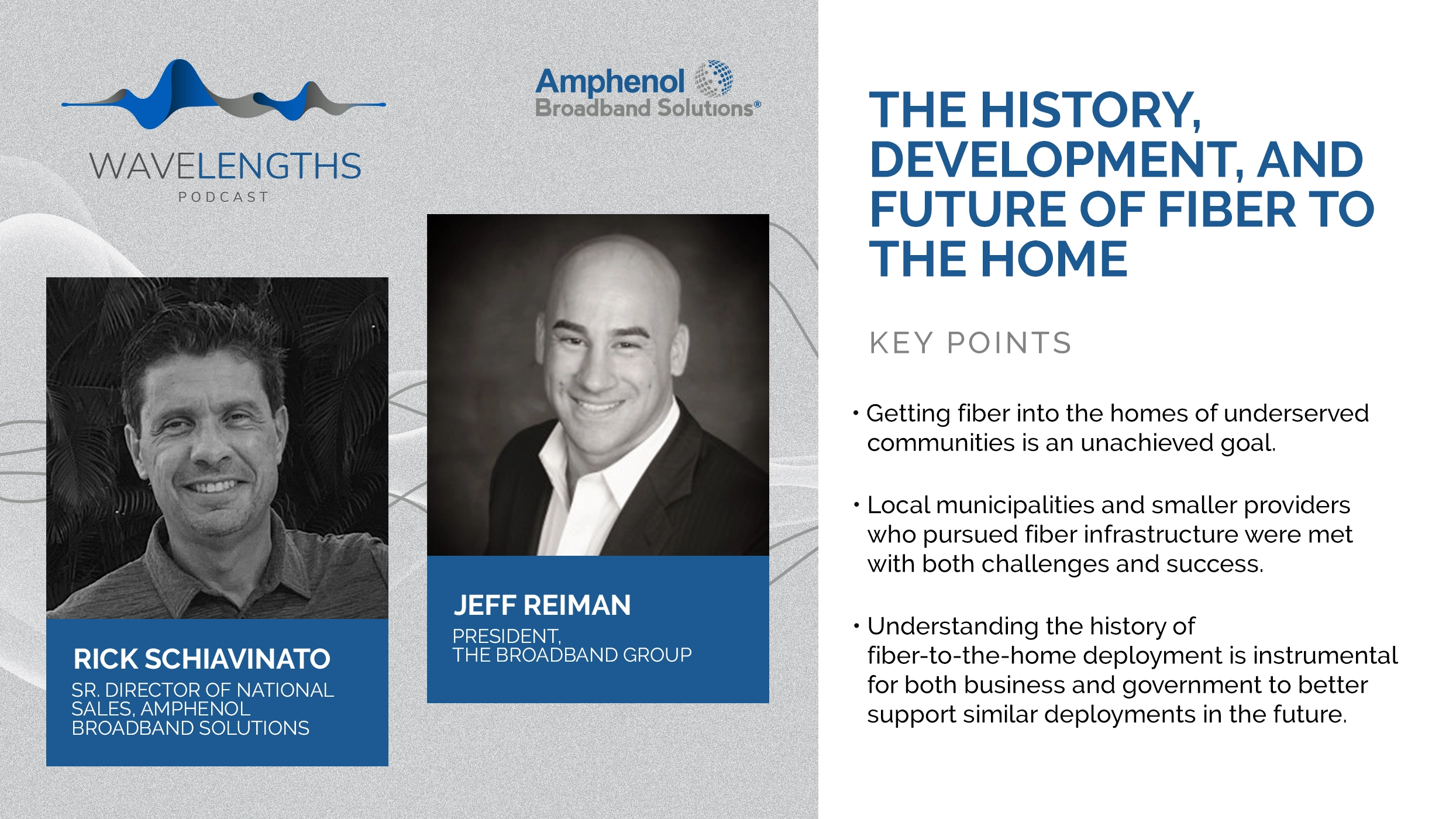 The History, Development, and Future of Fiber to the Home