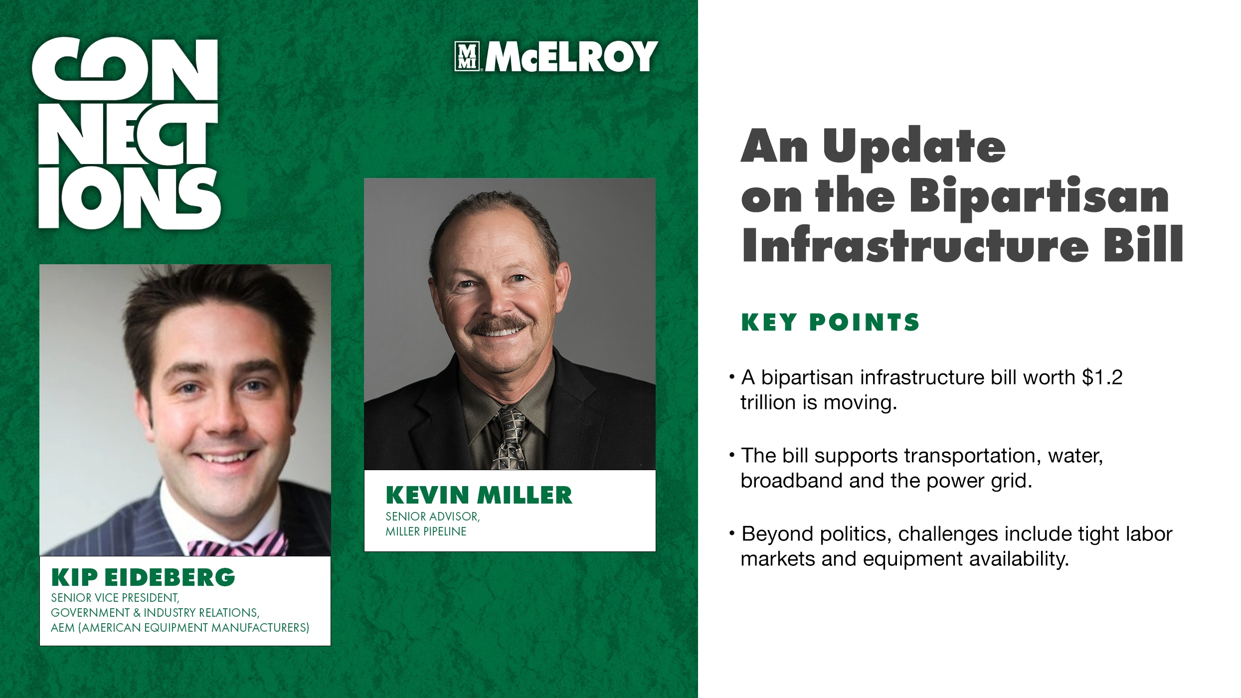 An Update on the Bipartisan Infrastructure Bill