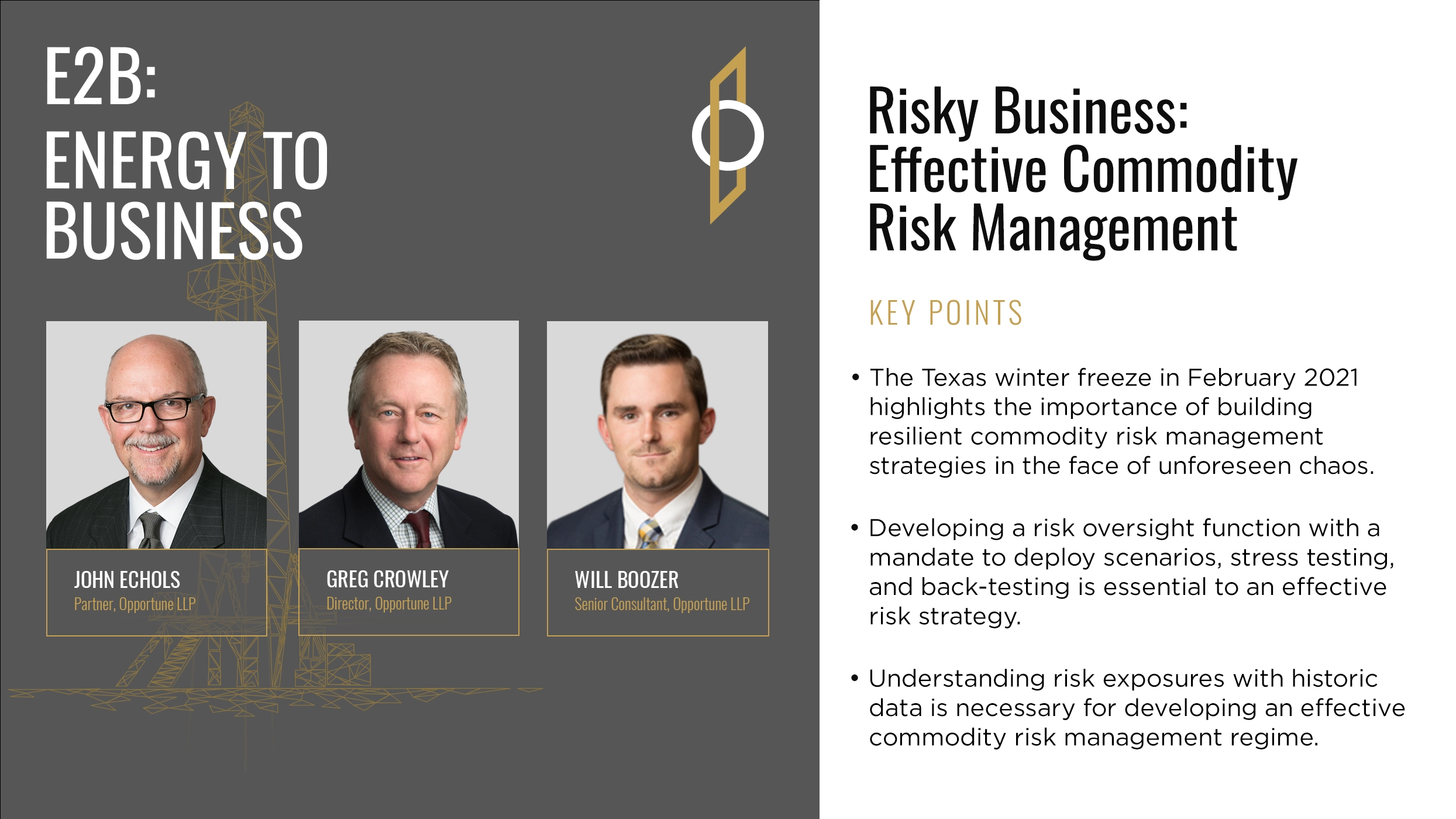 Risky Business: Effective Commodity Risk Management