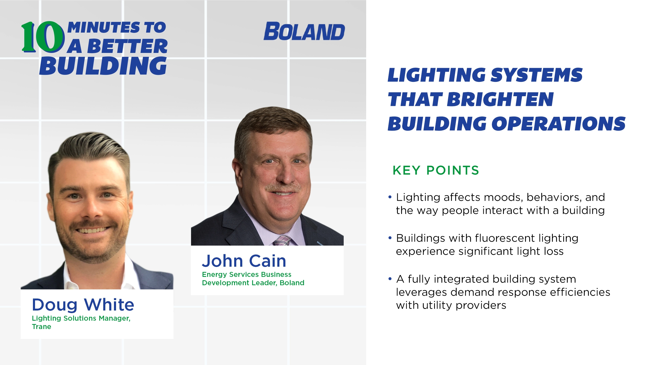 10 Minutes to a Better Building: Lighting Systems That Brighten ...