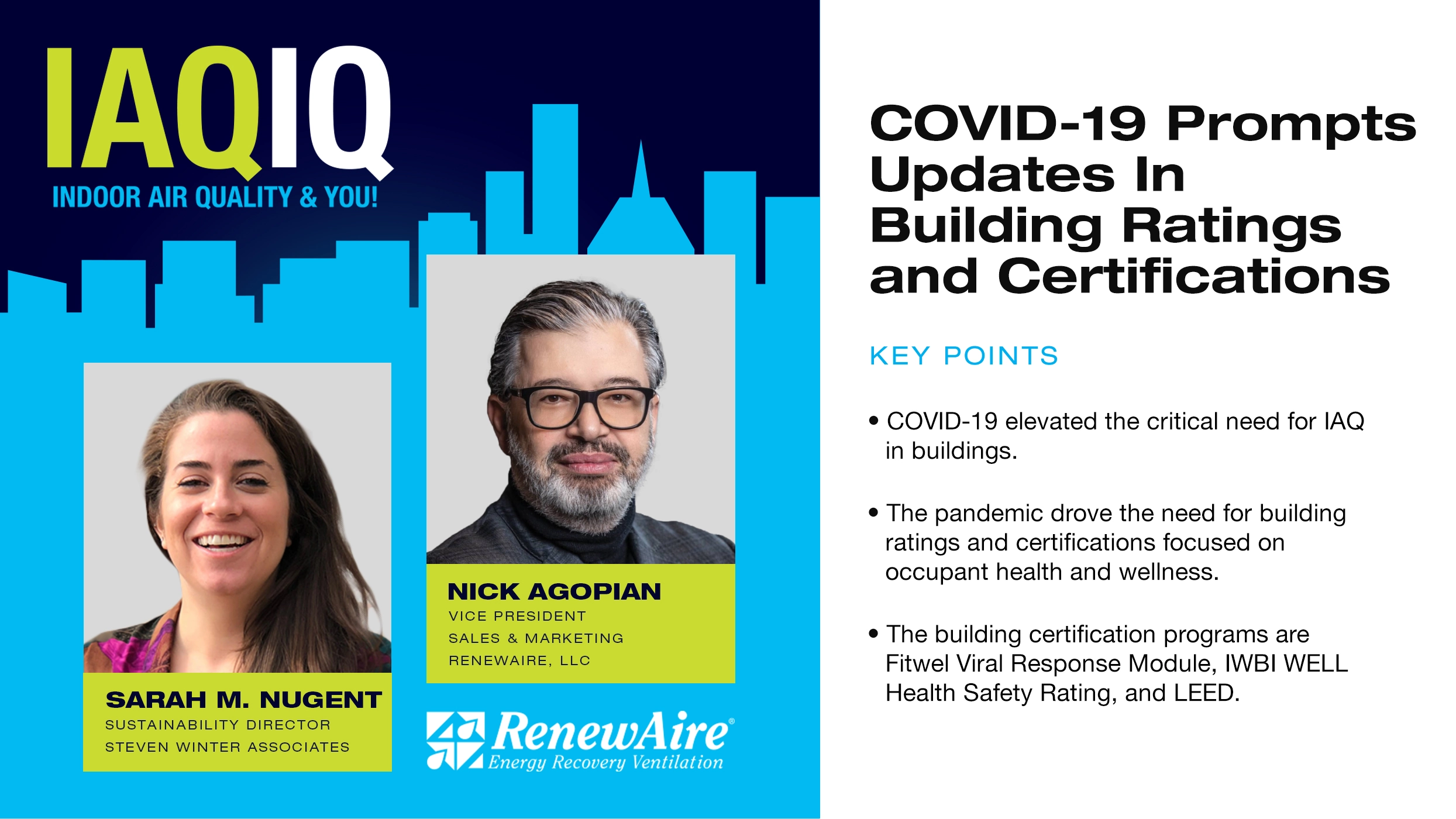 COVID-19 Prompts Updates in Building Ratings and Certifications