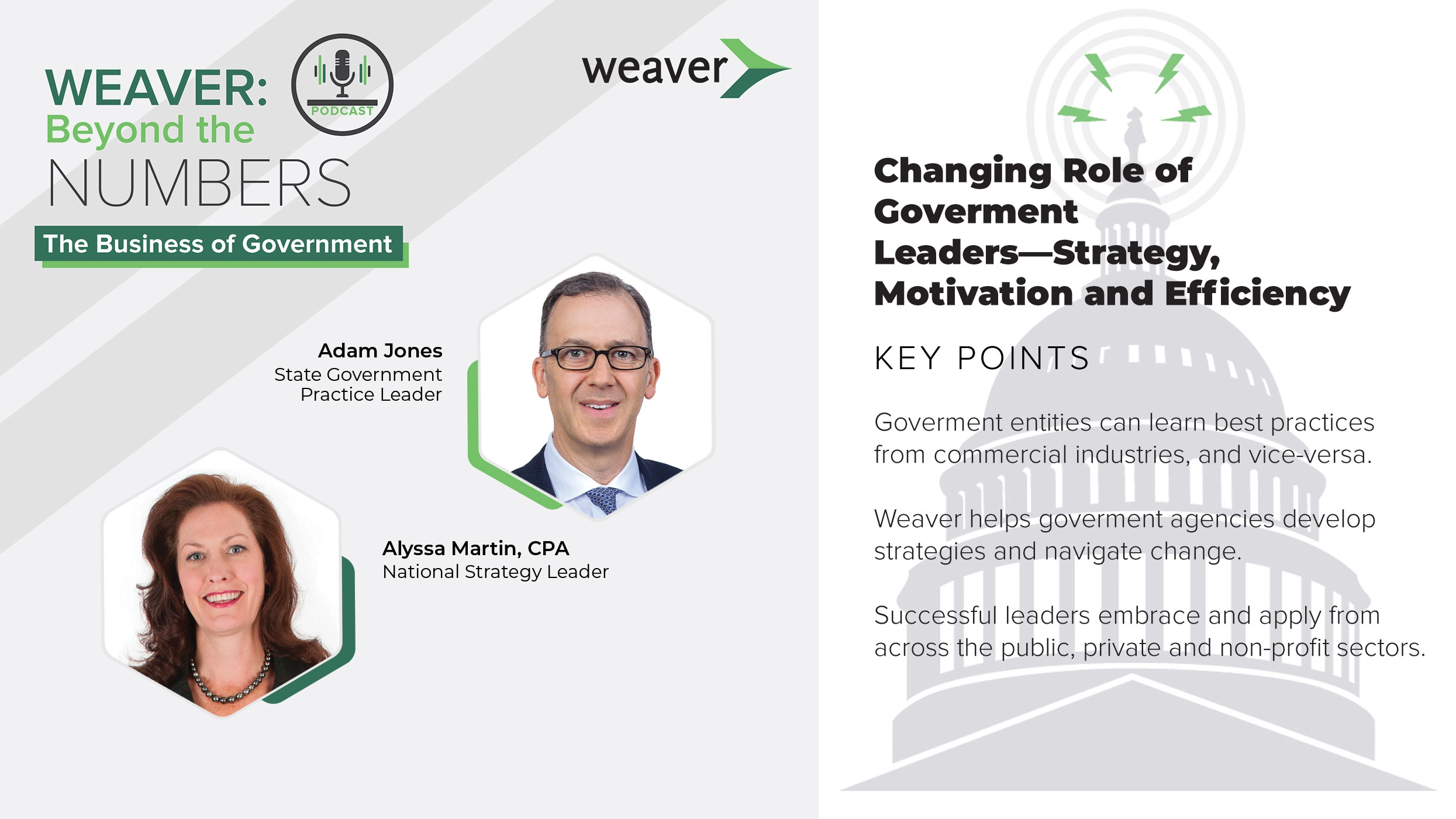 The Business of Government: Leadership in Government