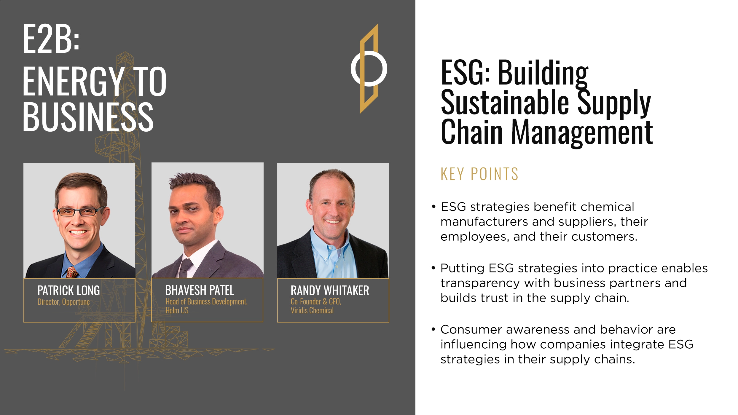 ESG: Building Sustainable Supply Chain Management