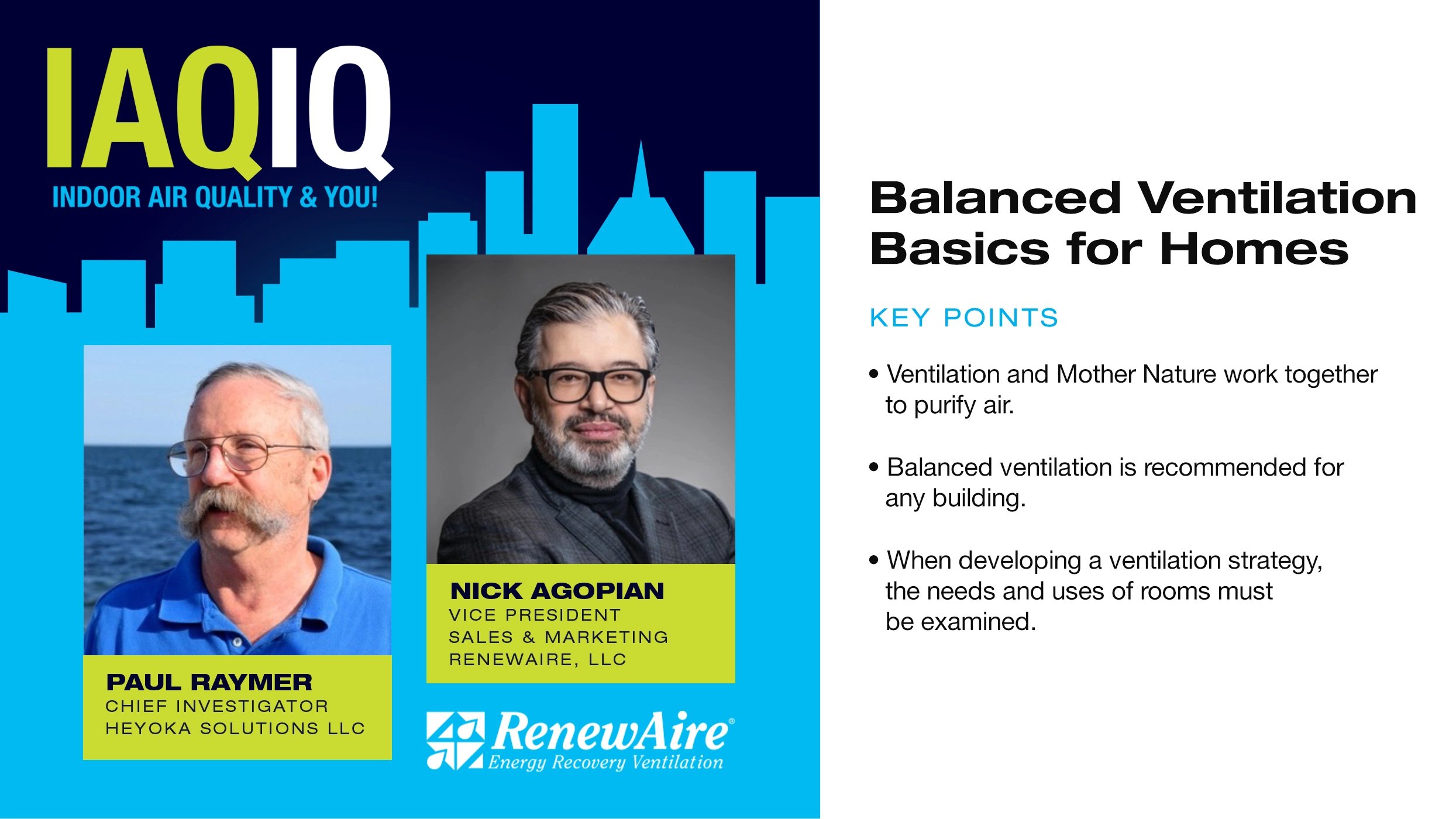 Balanced Ventilation Basics for Homes