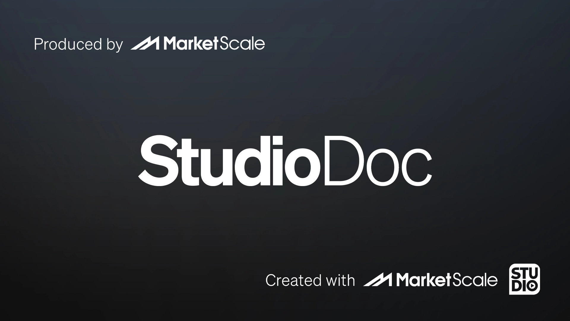StudioDoc - MarketScale