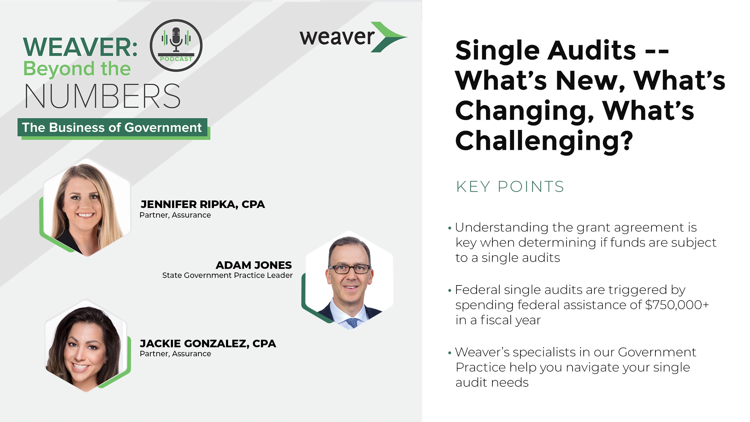 Weaver Beyond the Numbers: Business of Government