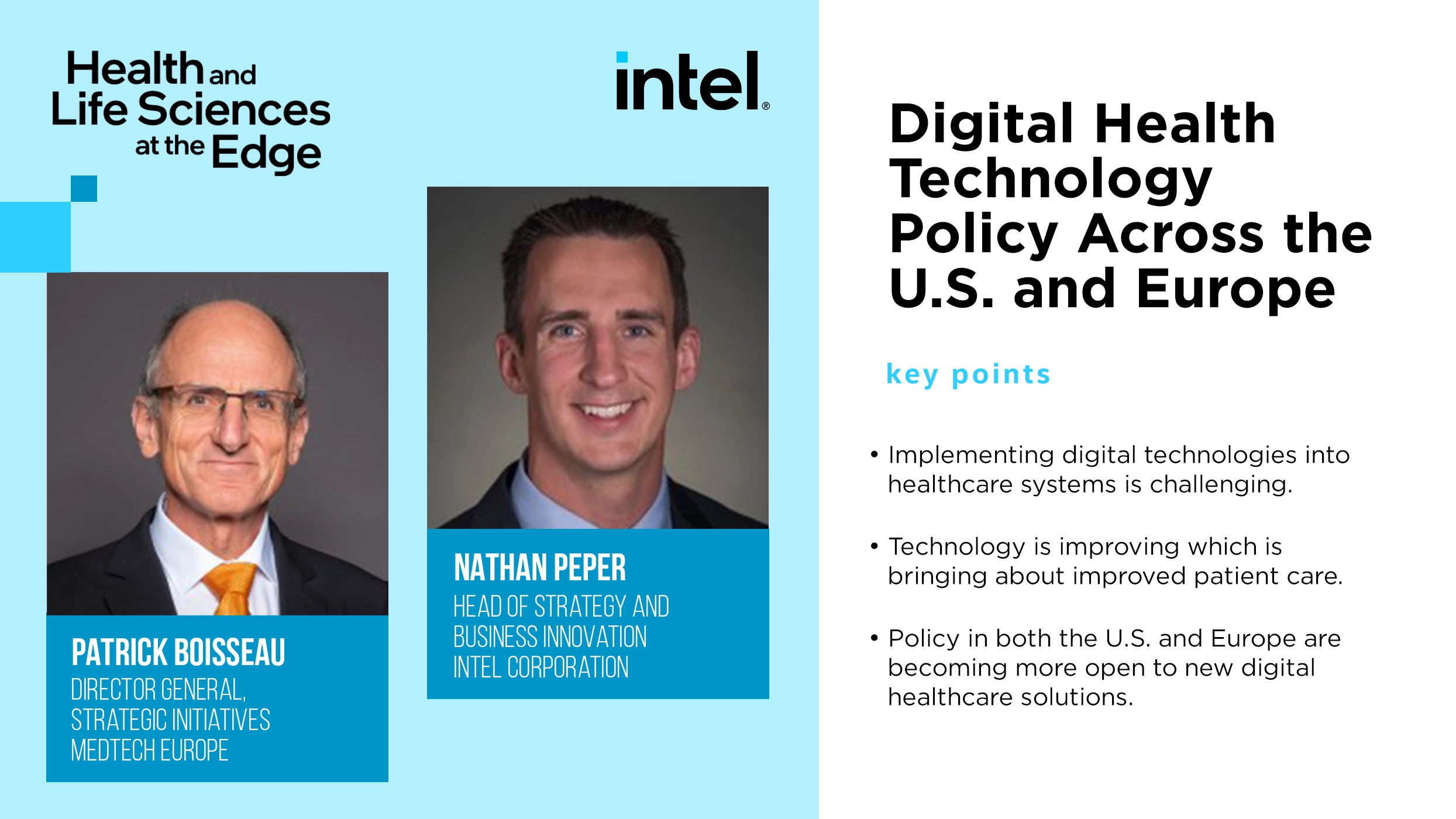 Digital Health Technology Policy Across the U.S. and Europe