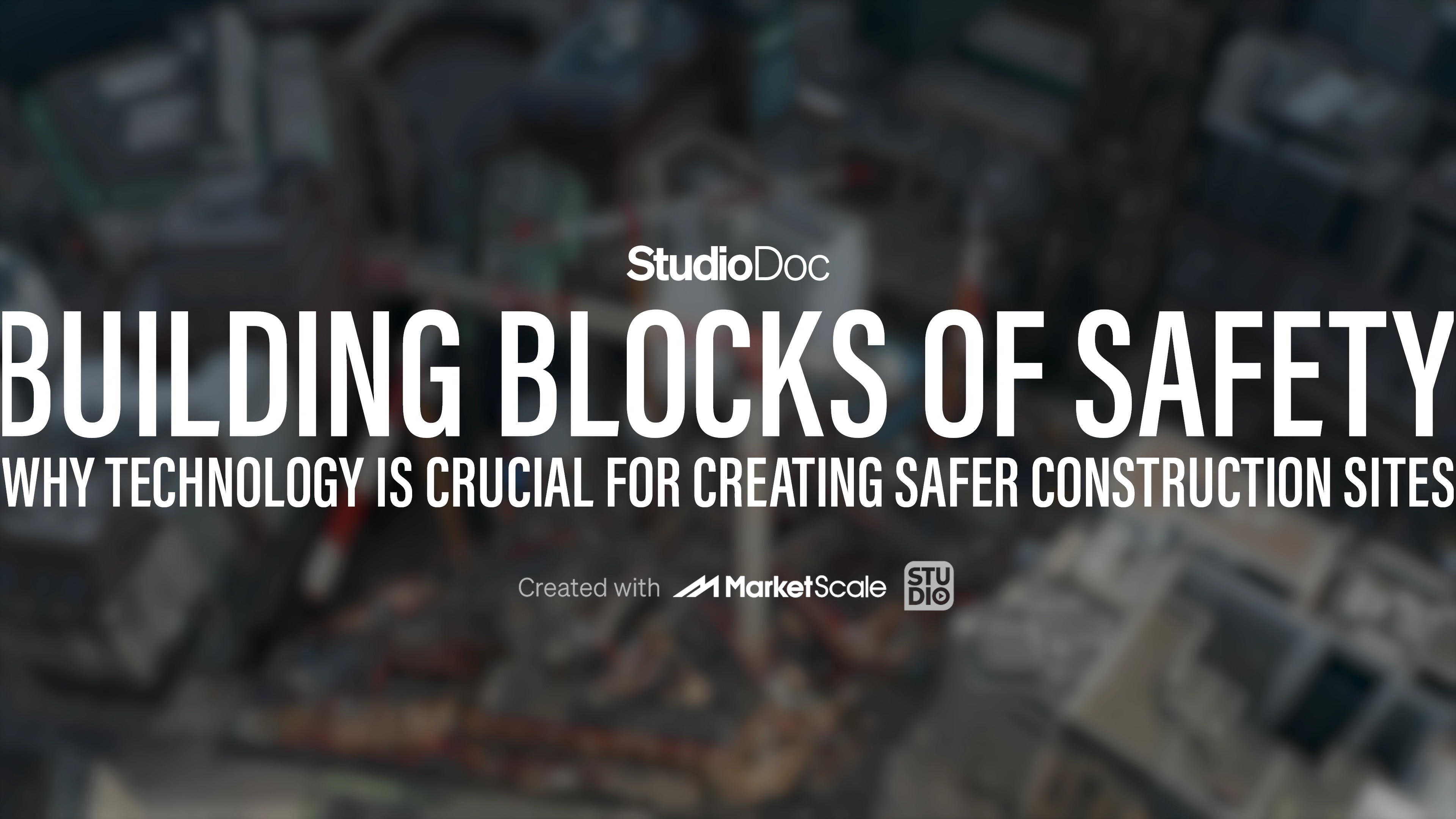 Building Blocks of Safety: Why Technology is Crucial for Creating Safer ...