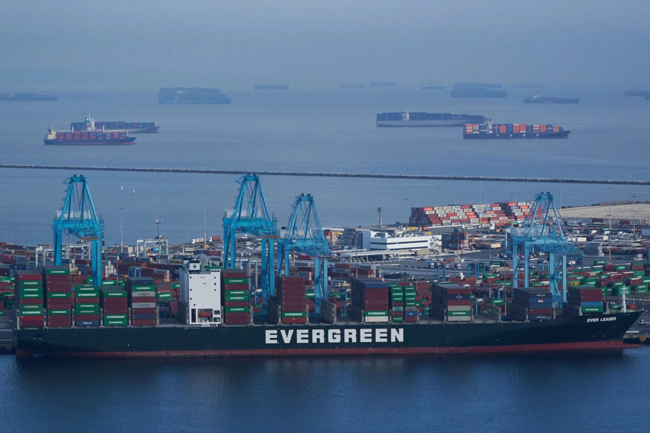 The Container Ship Backlog Outside Los Angeles Ports Is Almost Cleared
