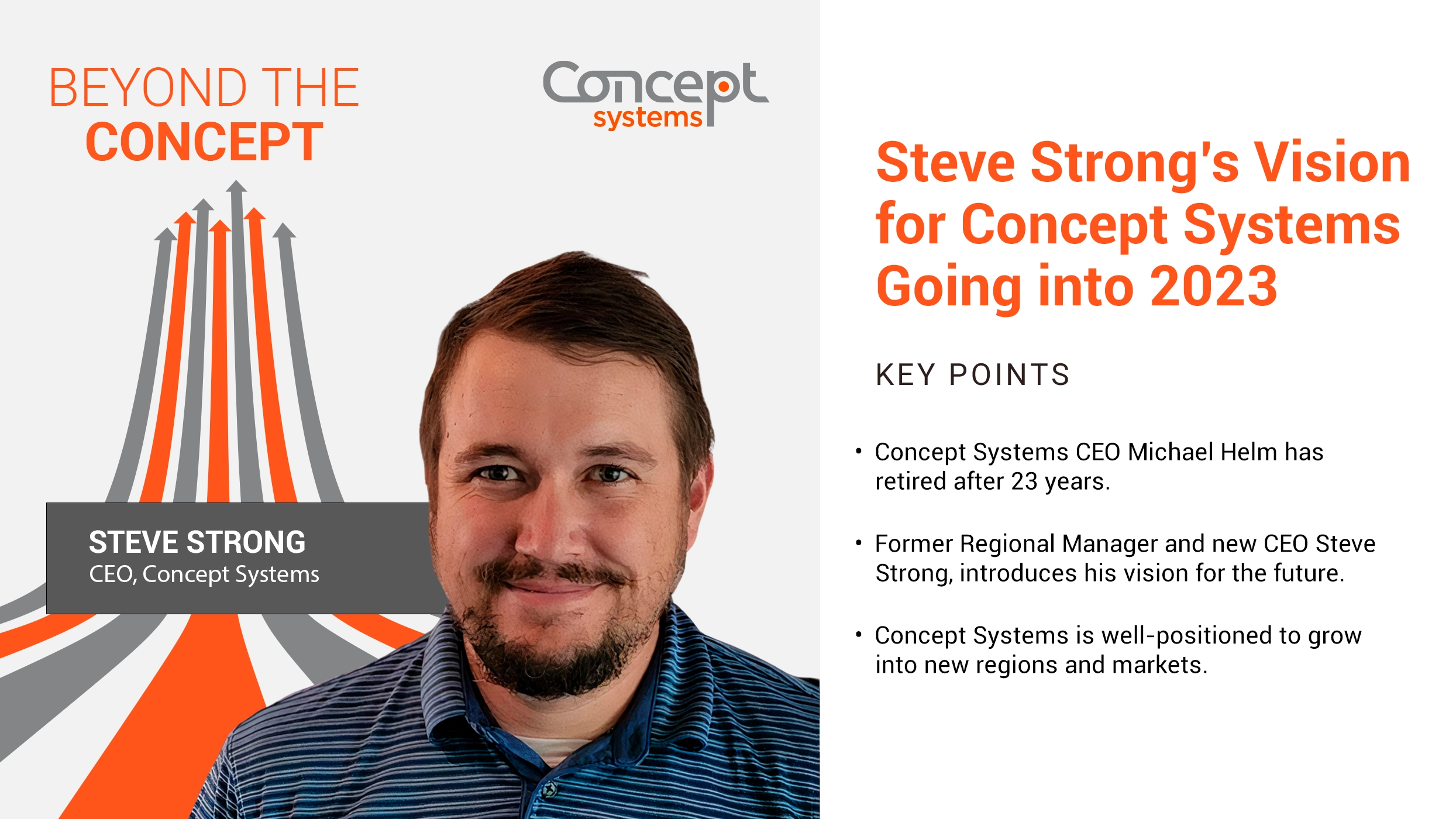 Steve Strong’s Vision for Concept Systems Going into 2023