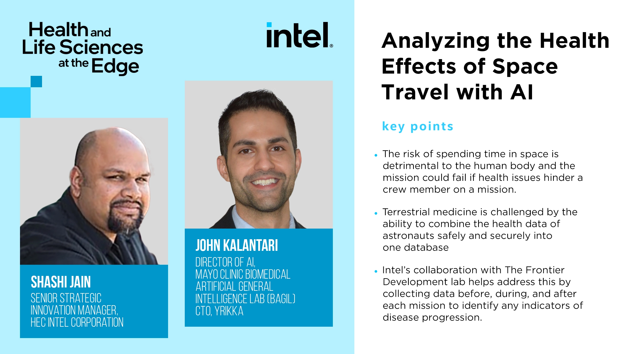 Analyzing the Health Effects of Space Travel with AI