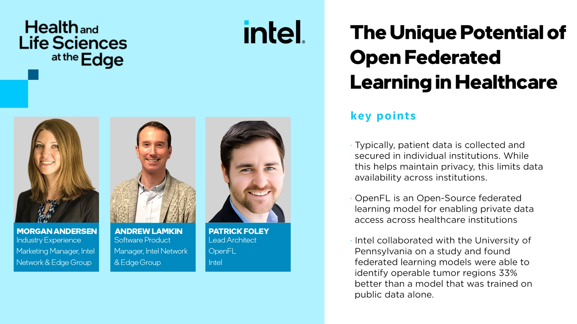 The Unique Potential of Open Federated Learning in Healthcare