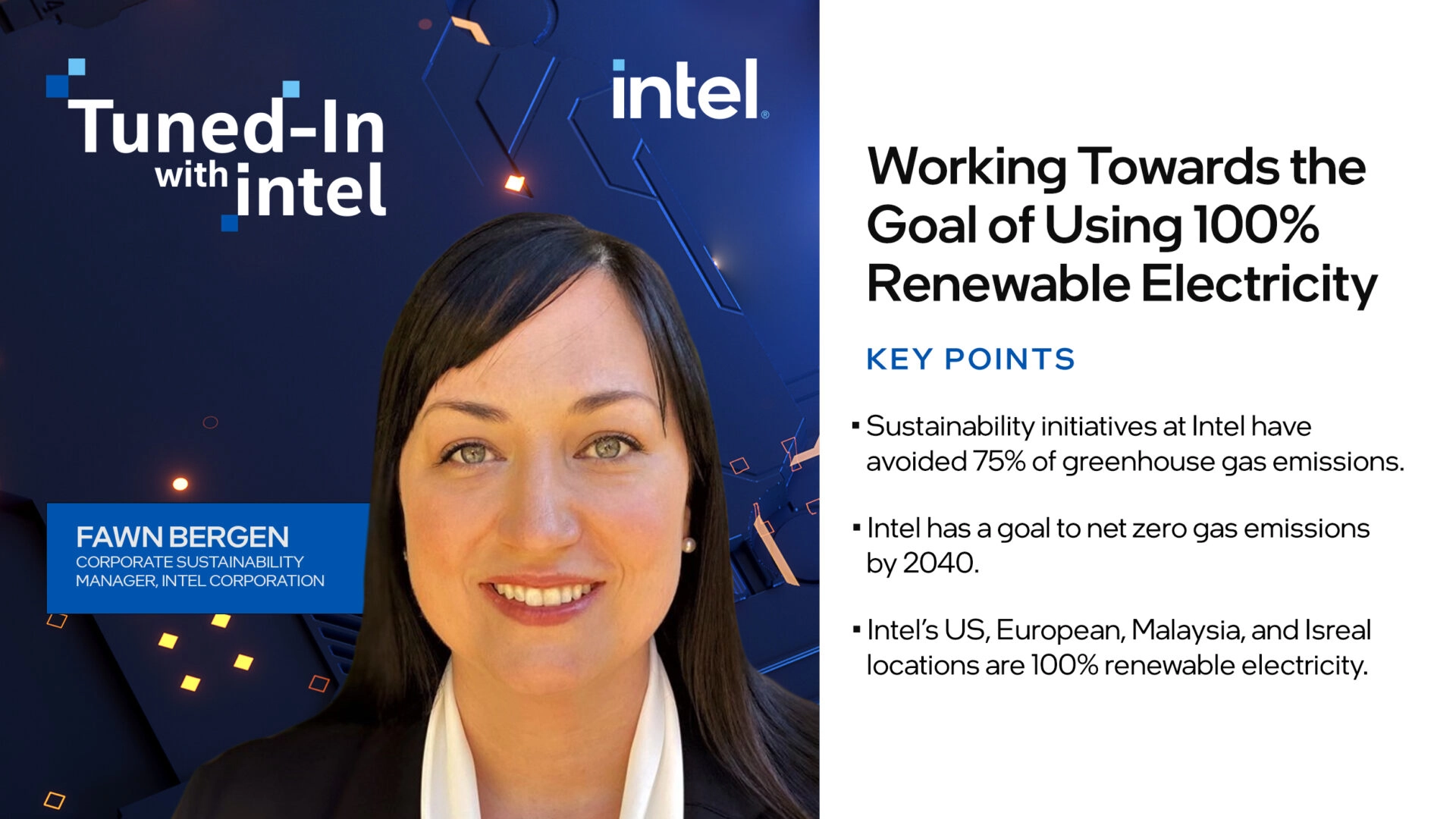 Working Towards the Goal of Using 100% Renewable Electricity