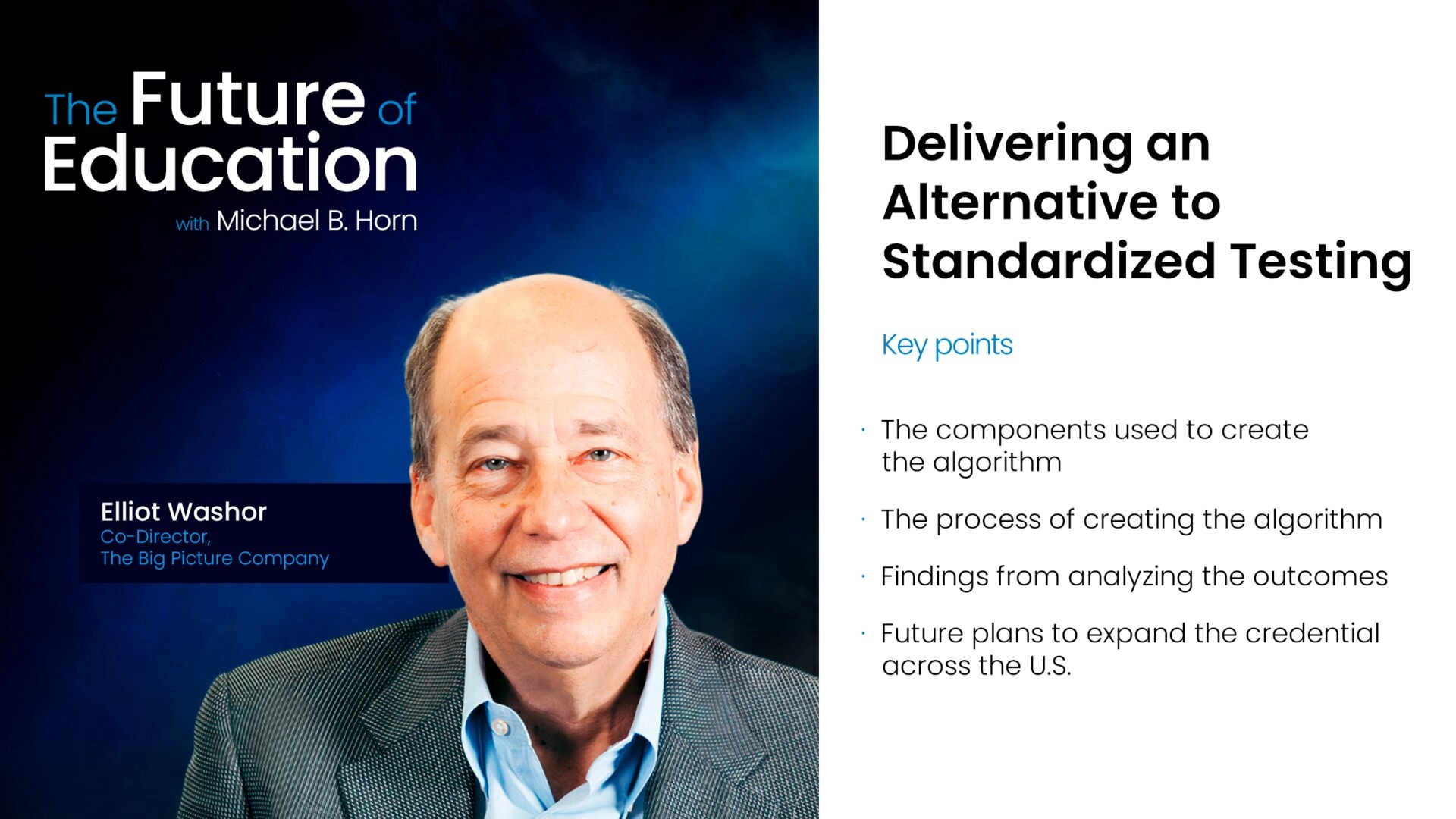 Delivering an Alternative to Standardized Tests