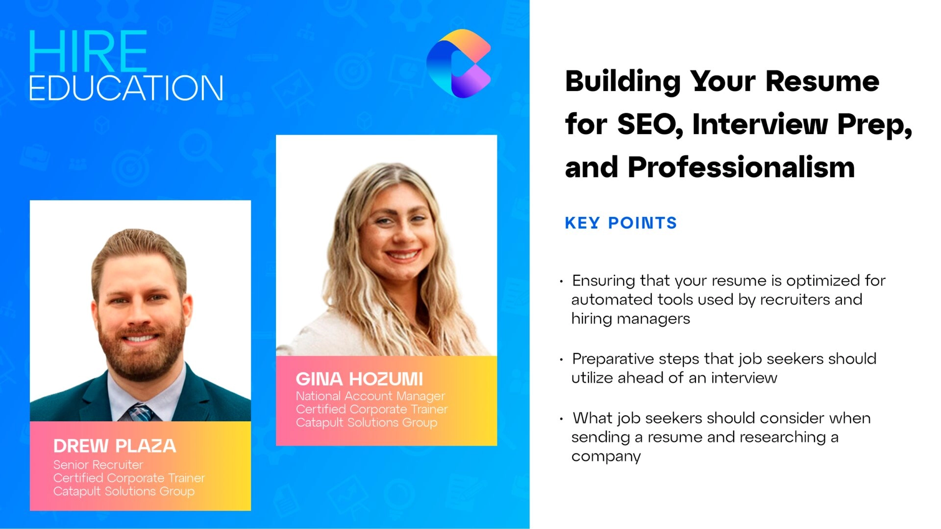 Building Your Resume for SEO, Interview Prep, and Professionalism