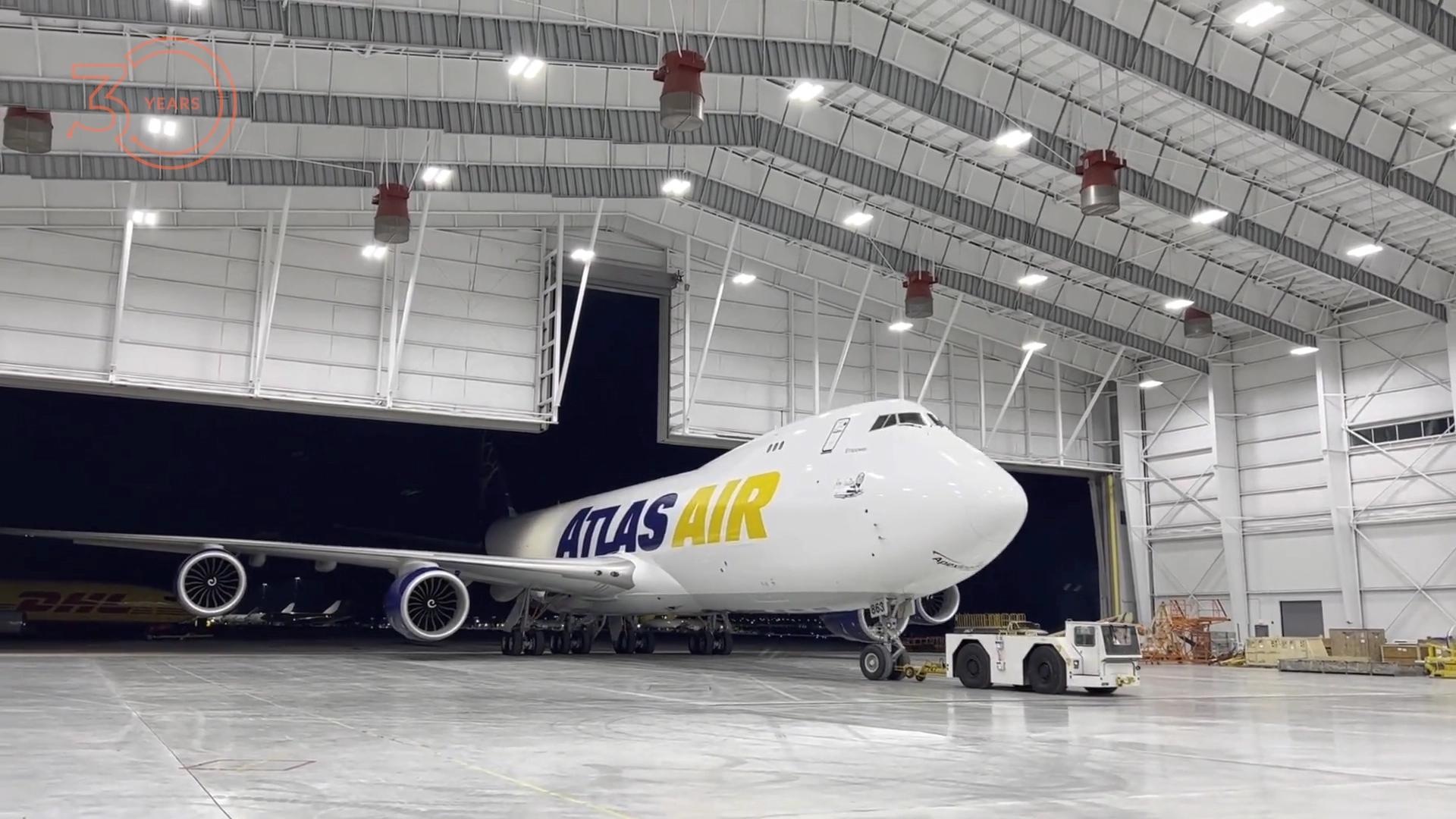 The Last 747 is Delivered to the FEAM Hangar at CVG Airport