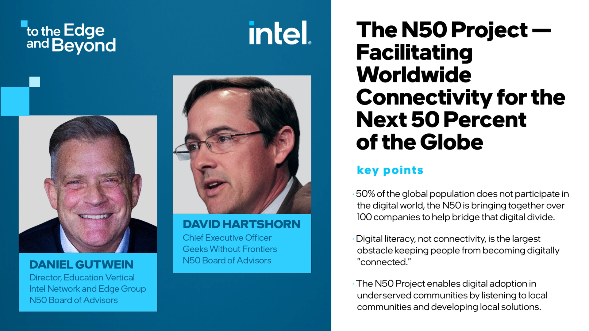 The N50 Project — Facilitating Worldwide Connectivity for the Next 50 ...
