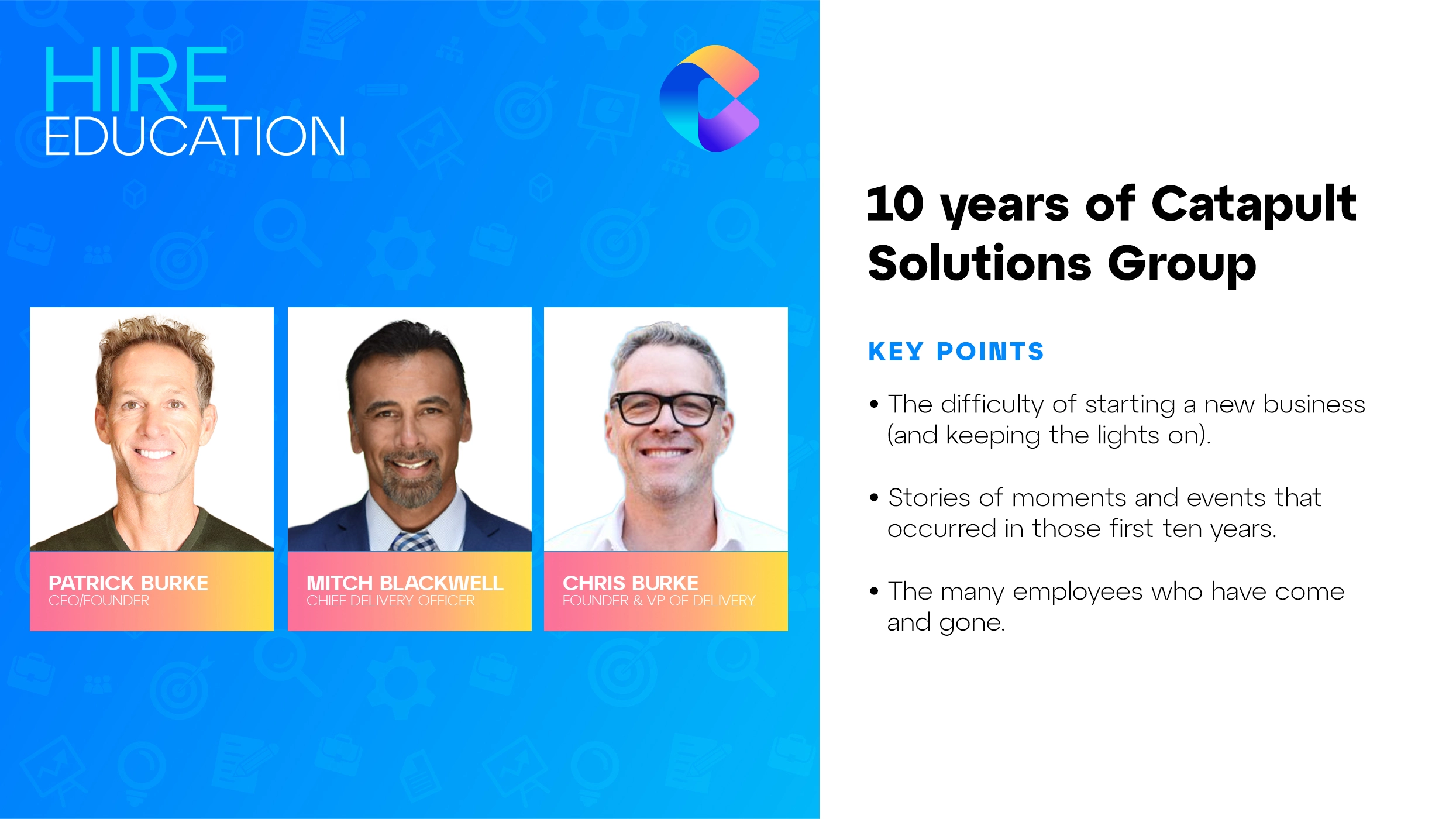 10 Years of Catapult Solutions Group