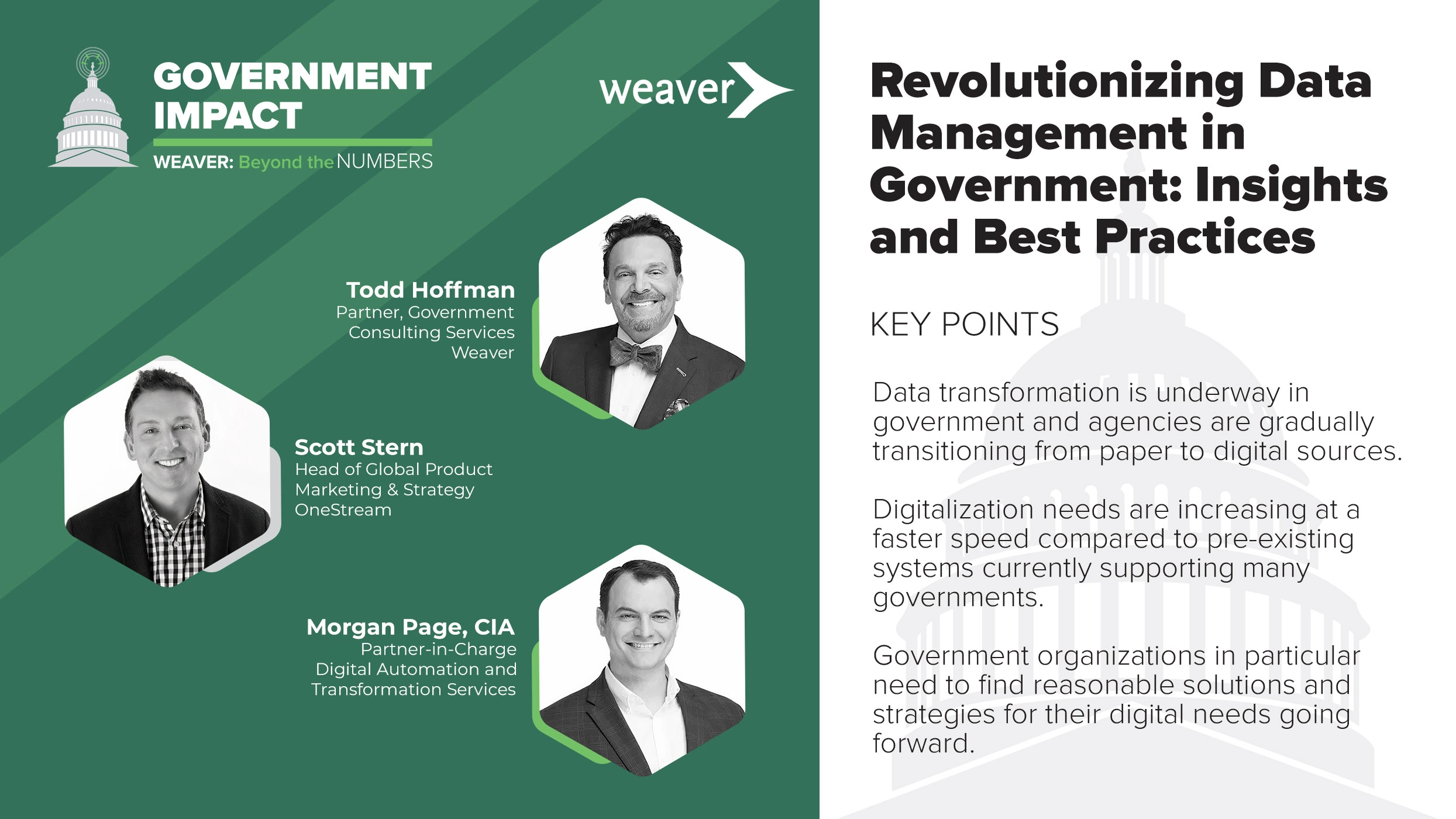 Revolutionizing Data Management in Government: Insights and Best Practices