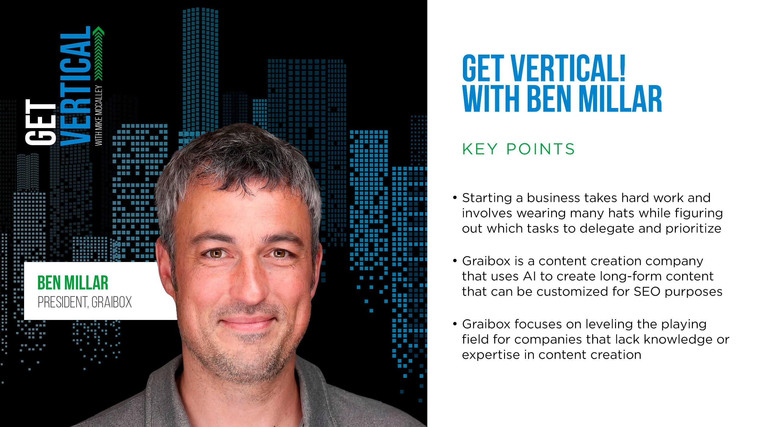 Get Vertical! with Mike McCalley and Ben Millar: Part 2