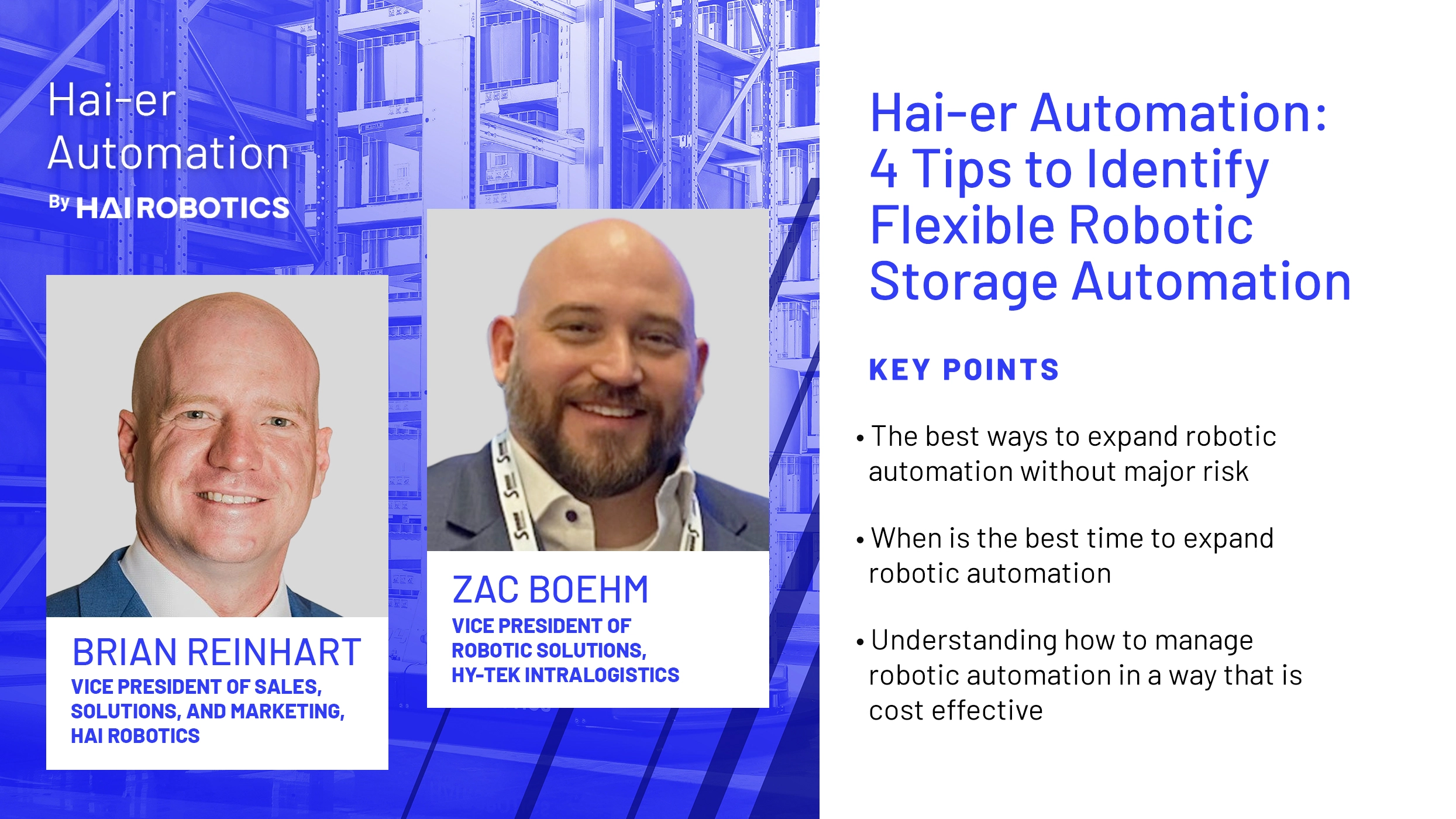 4 Tips to Identify Flexible Robotic Storage Automation