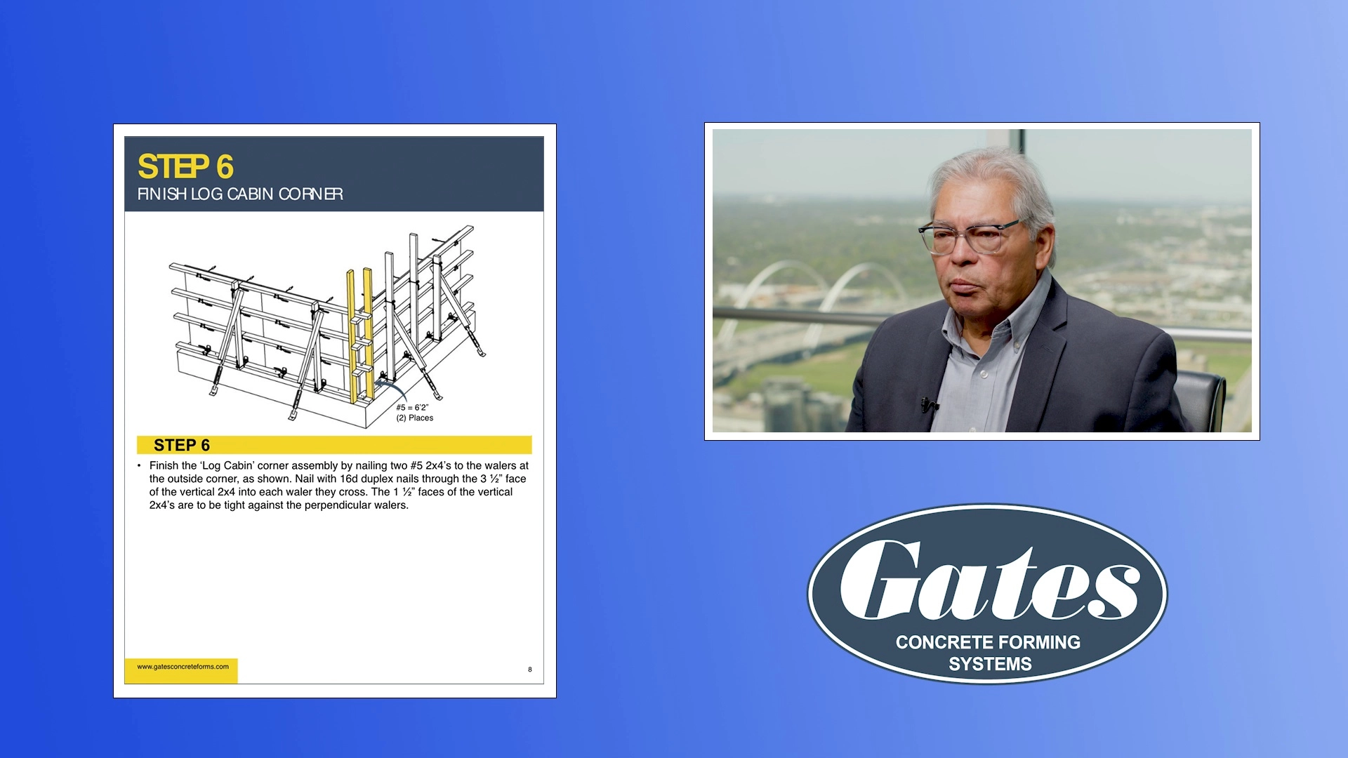 Ten Steps to Erecting a Cam-Lock Form with Don Valdez