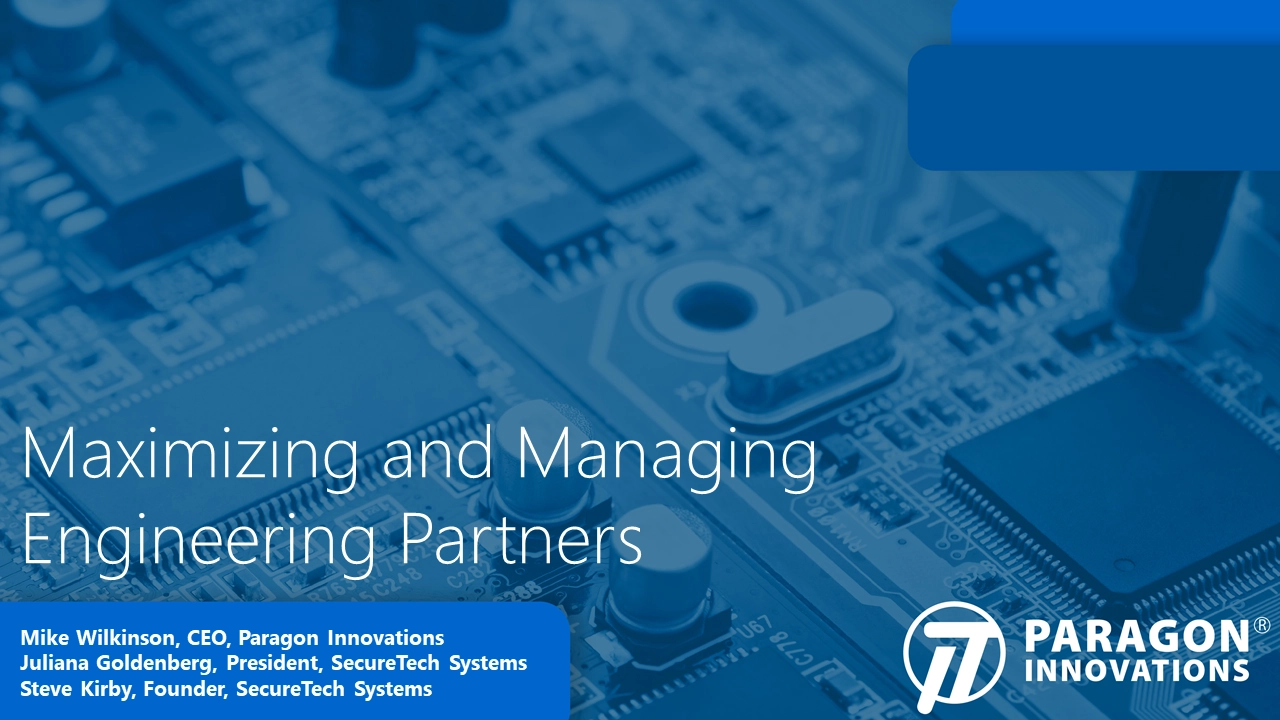 Maximizing and Managing Engineering Partners