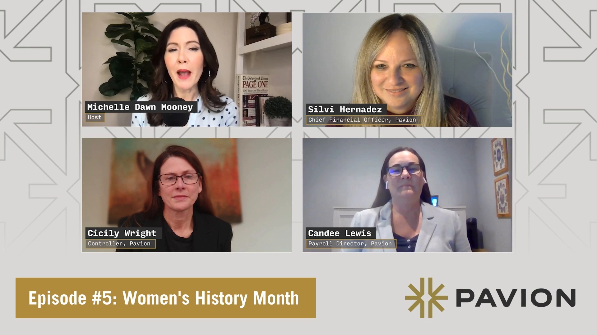 Women's History Month with Silvi Hernadez, Cicily Wright and Candee Lewis