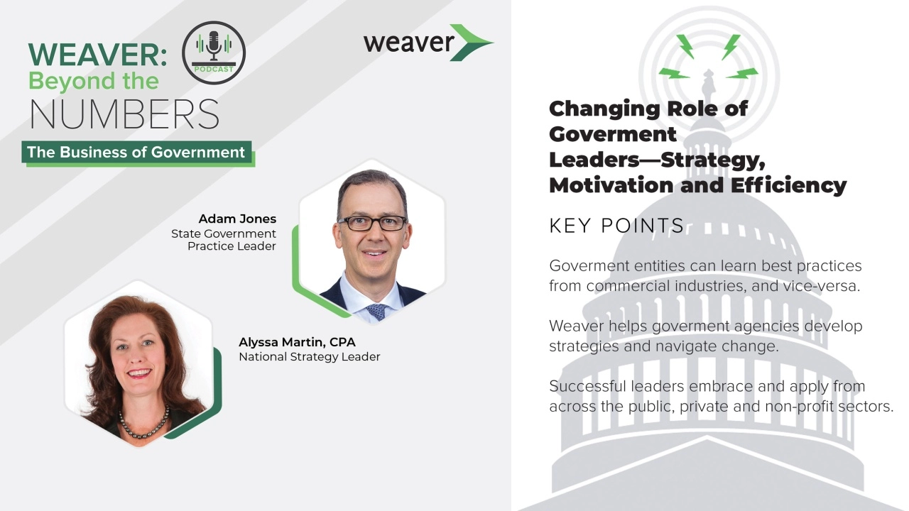 Changing Role of Government Leaders—Strategy, Motivation and Efficiency