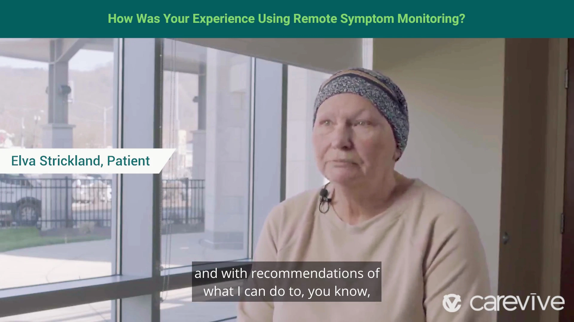 How Was Your Experience Using Remote Symptom Monitoring? How Was Your Experience Using Remote Symptom Monitoring?