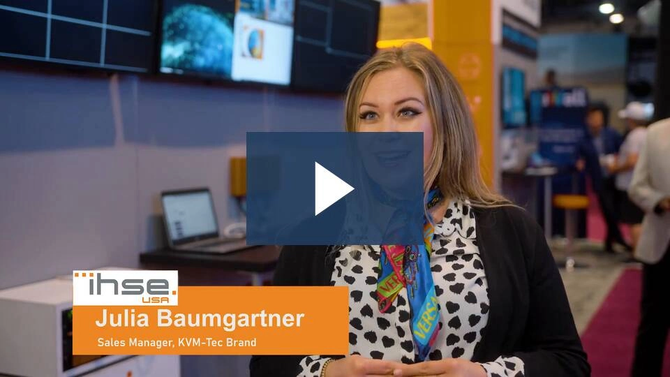 Revolutionizing Control Rooms Ihse Usa Showcases Advanced Kvm Tec Solutions