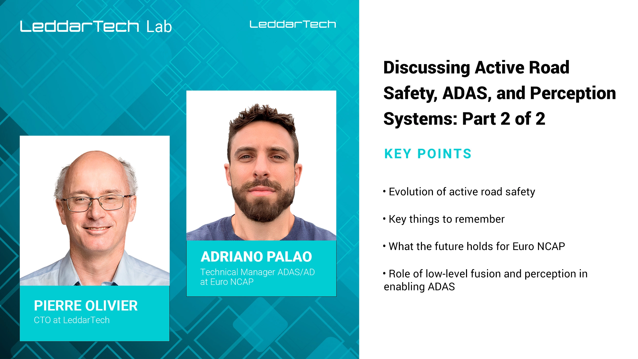 Discussing active road safety, ADAS & perception systems (Part 2 of 2 ...