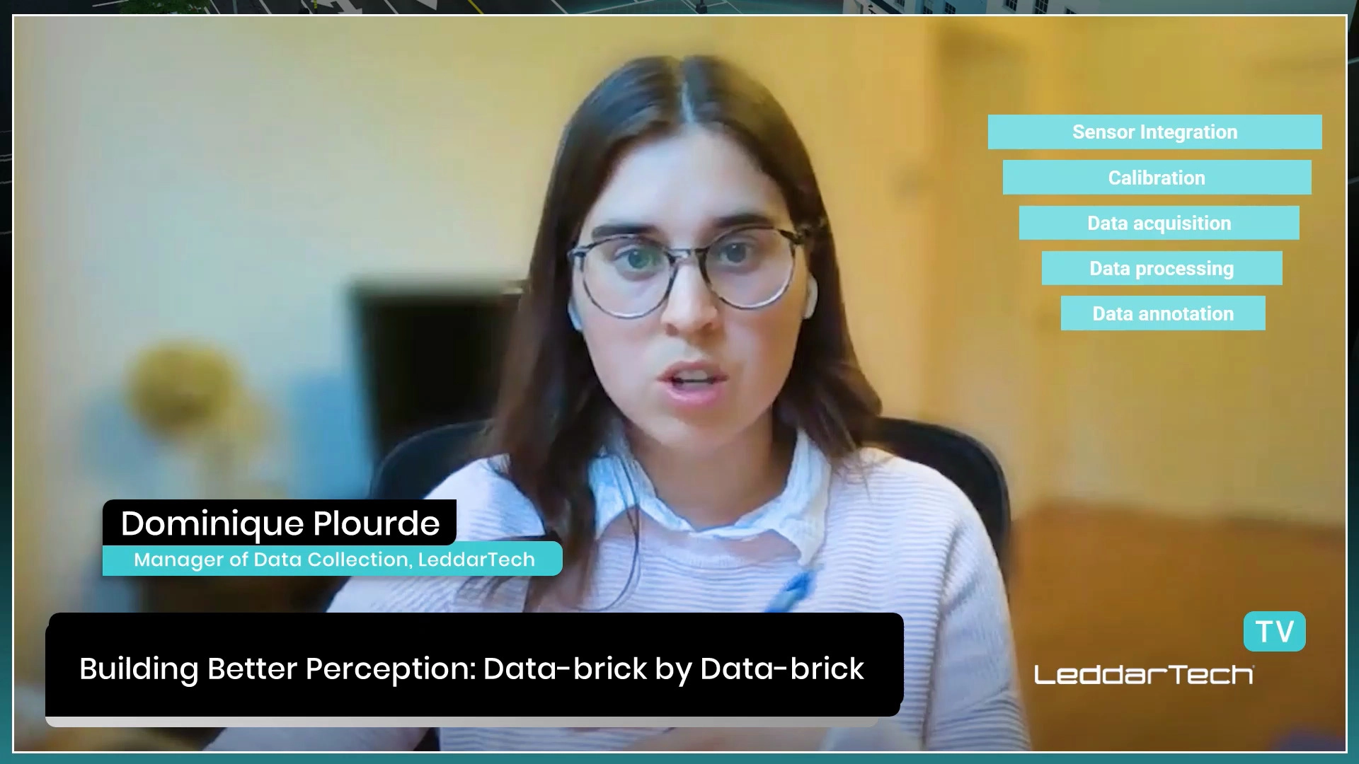 Building Perception Systems Data-brick by Data-brick