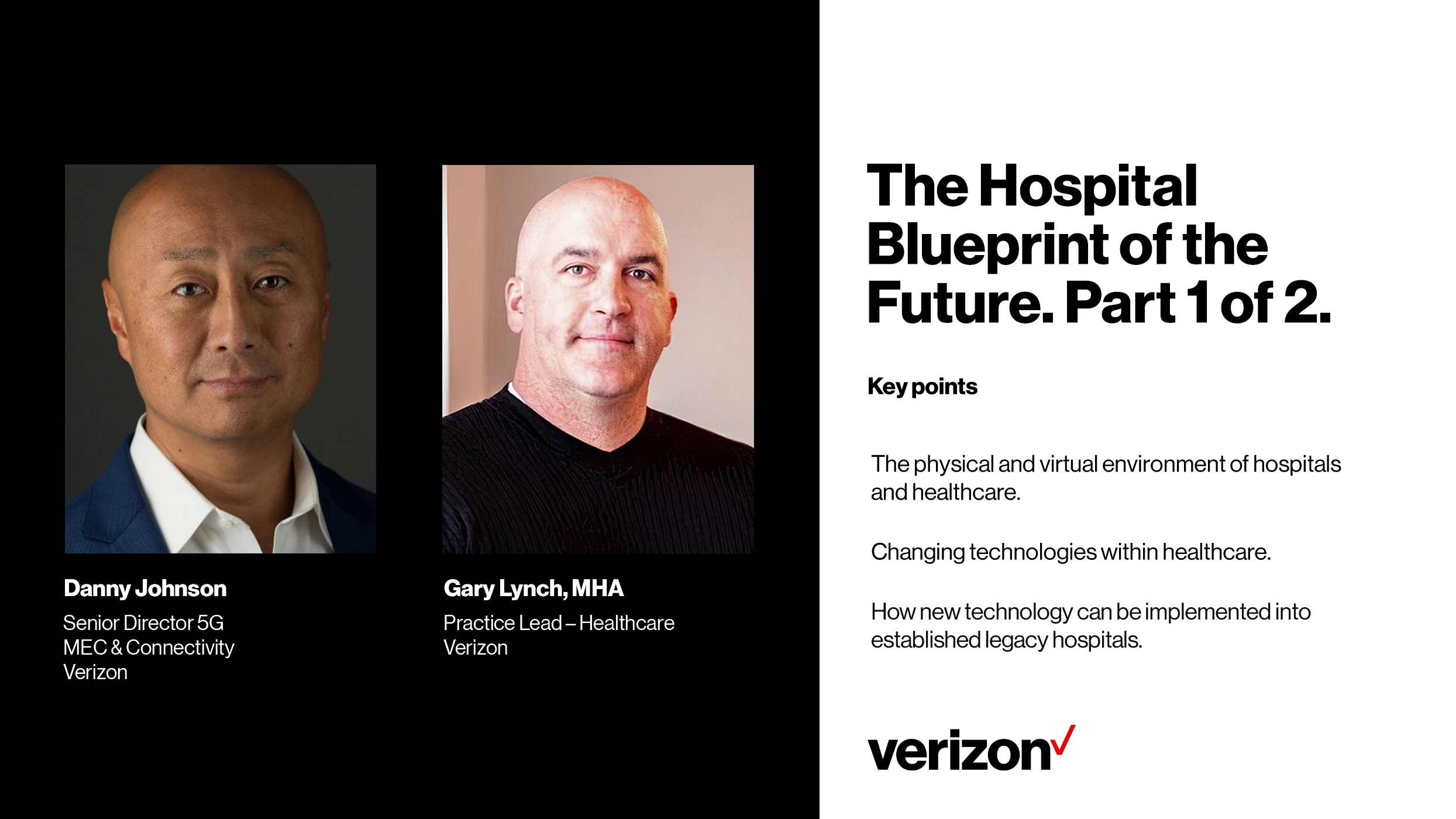 The Hospital Blueprint of the Future. Part 1 of 2.